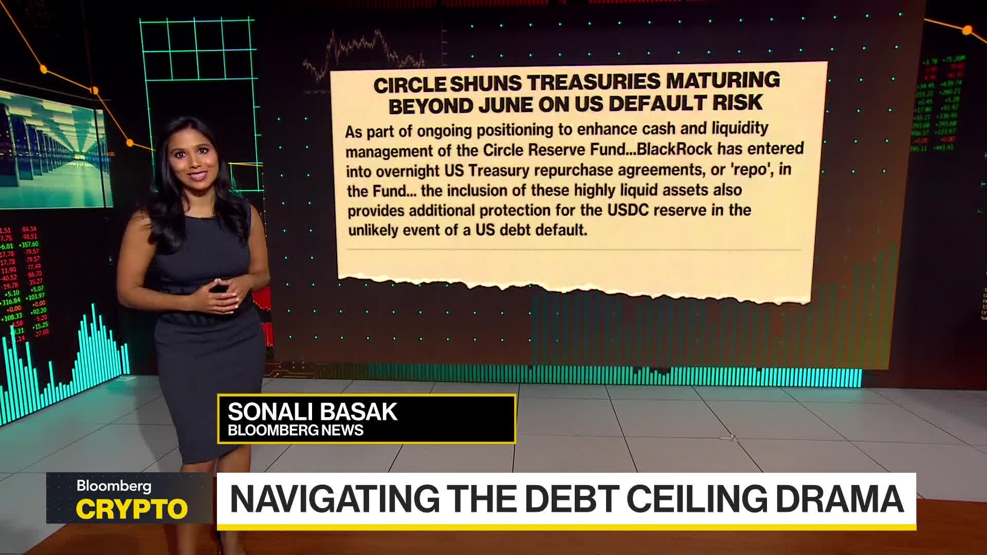 Watch How Crypto Investors Hedged Against a US Debt Default - Bloomberg