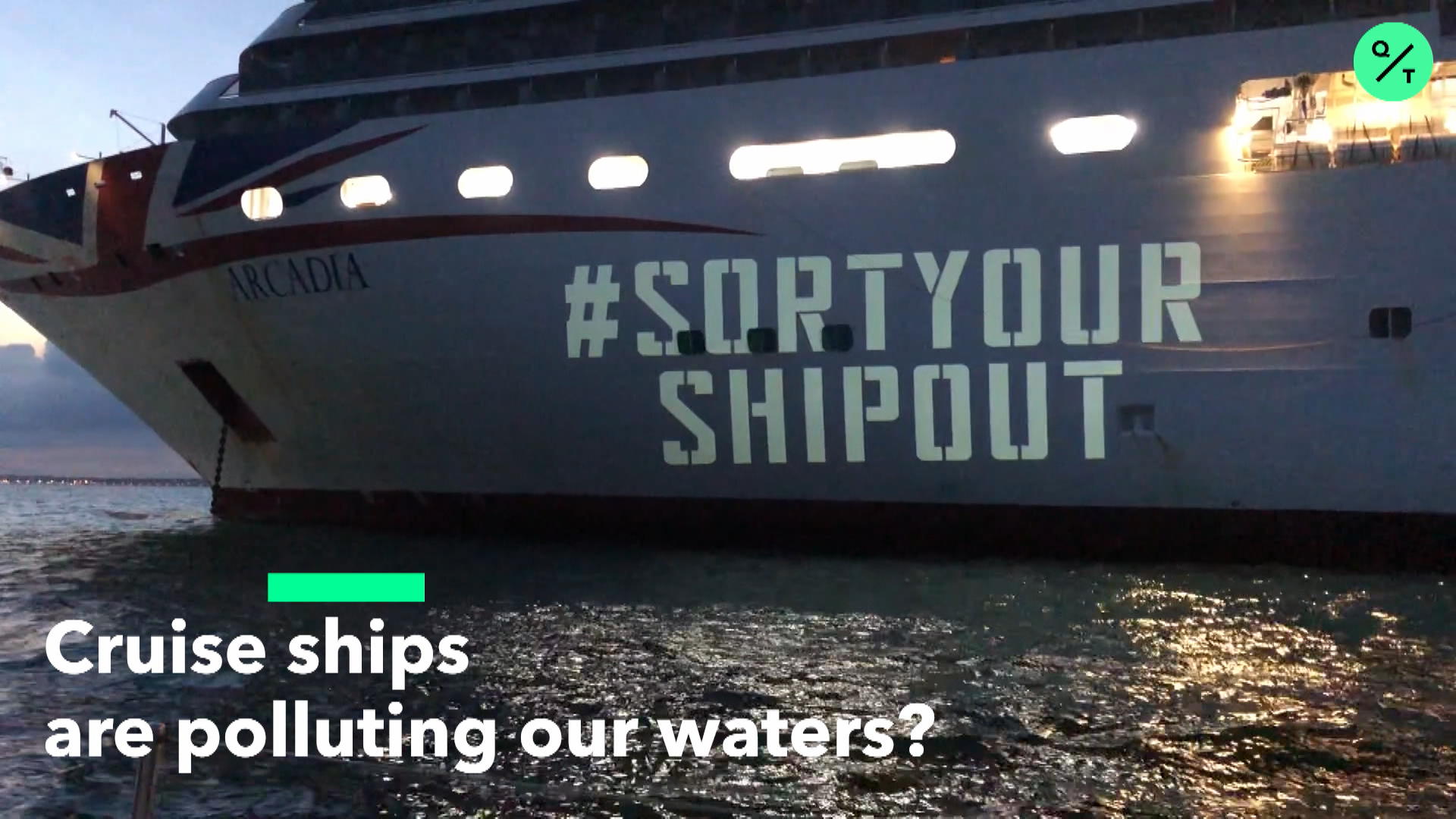 Ocean Rebellion Protests Cruise Ships - Bloomberg