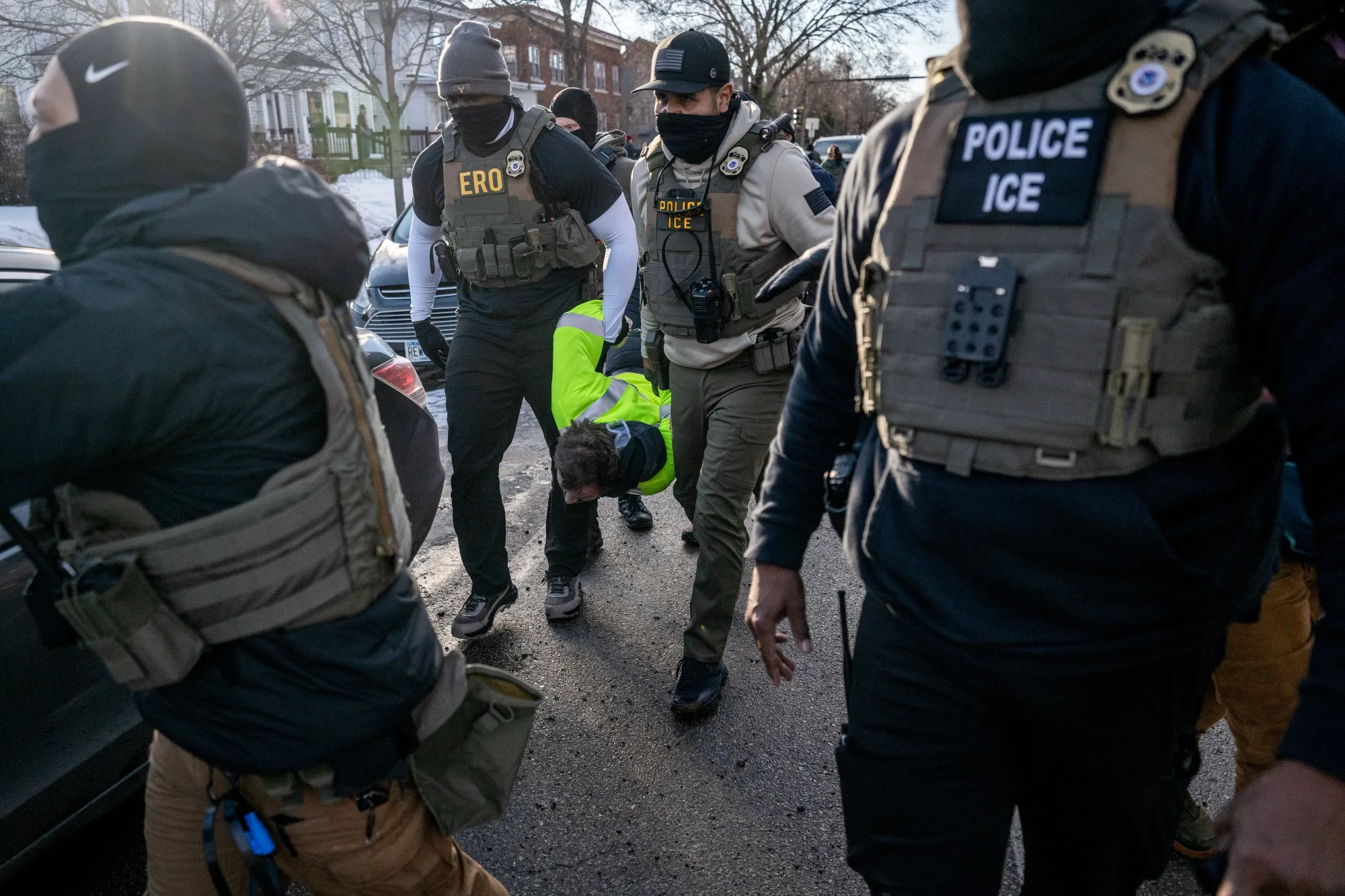 Trump’s ICE Surge Cost 668,000 Jobs, Brookings Report Says - Bloomberg