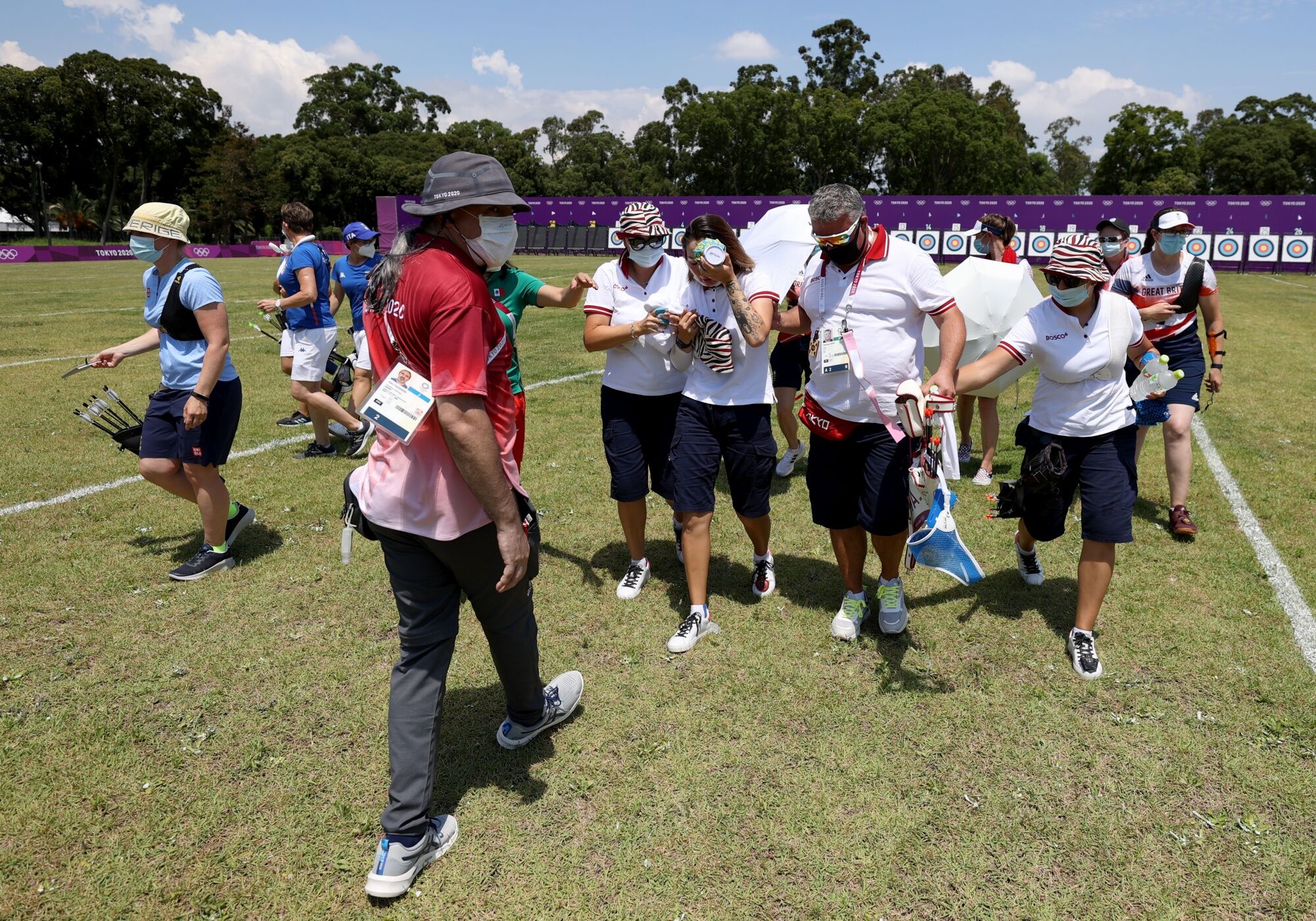 Olympic Athletes Struggle With Tokyo’s Sweltering Heat - Bloomberg