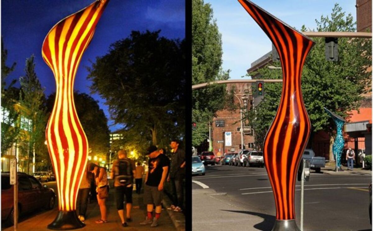 A Closer Look at Portland's Giant, Carnivorous Street Lights - Bloomberg