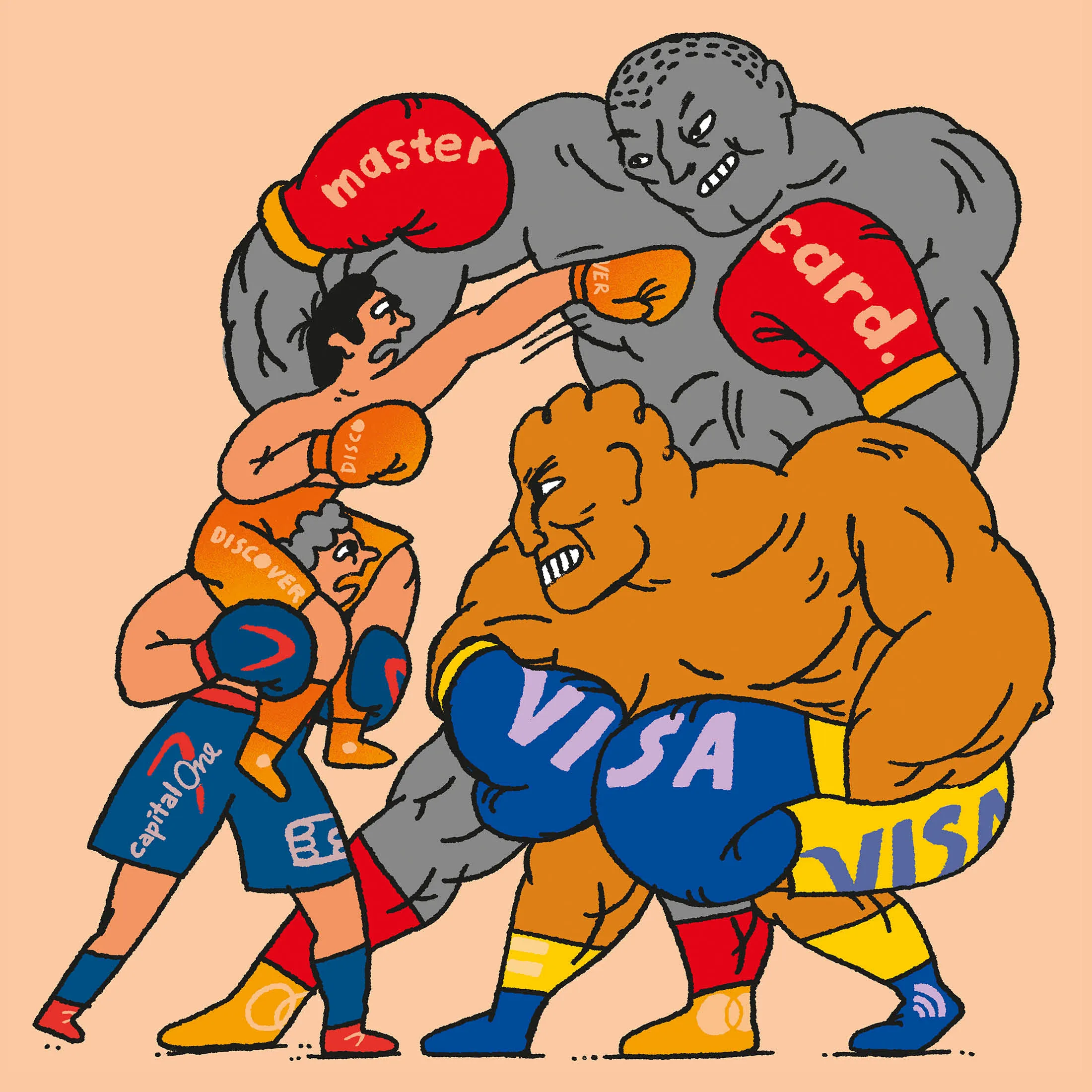 Capital One-Discover Card Merger Aims to Challenge Visa, Mastercard ...