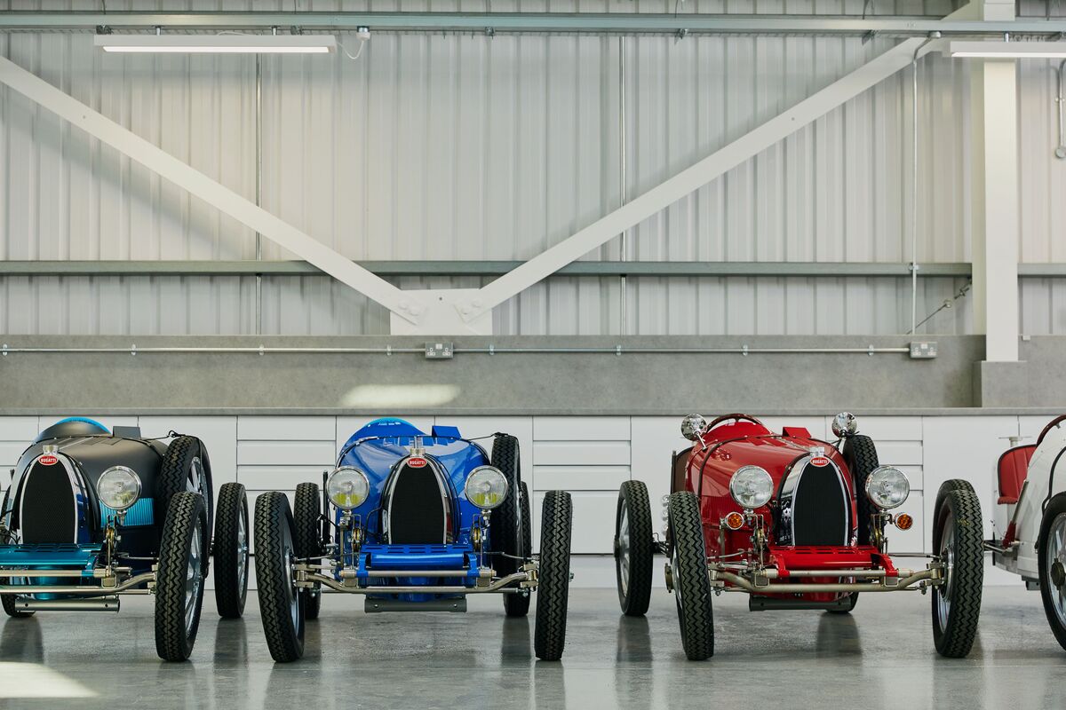 Little Car Co.’s Tiny Replicas of Bugatti, Aston Martin Are Drivable
