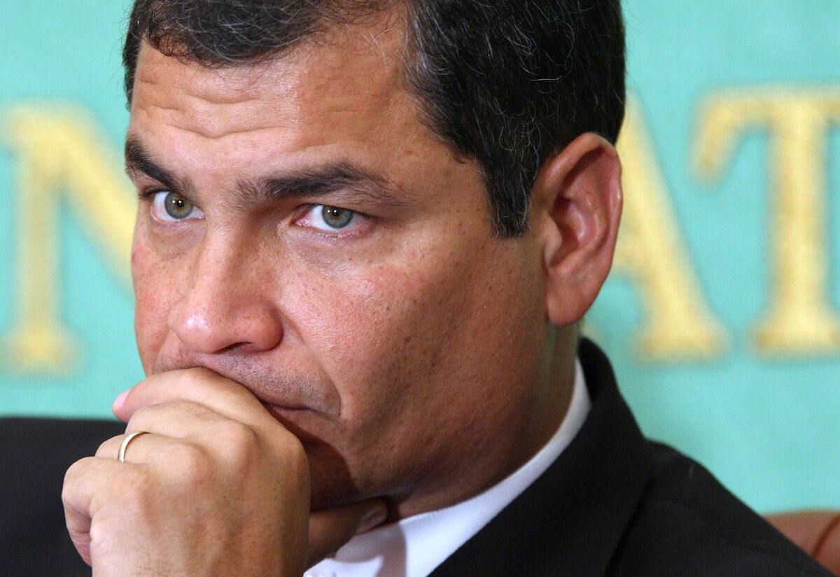 Ecuador Judge Wants Ex-President Extradited in Kidnapping Probe - Bloomberg