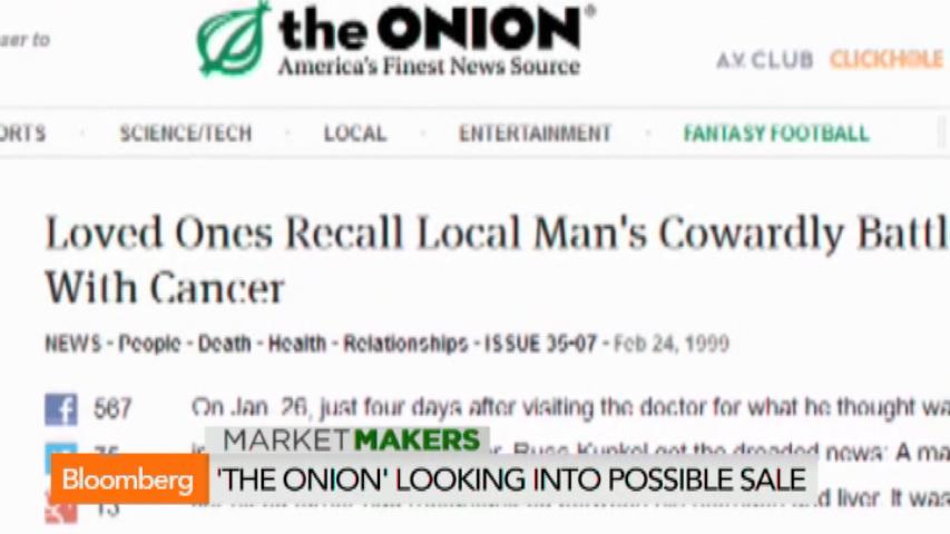 Watch Why The Onion Is Looking Into a Possible Sale - Bloomberg