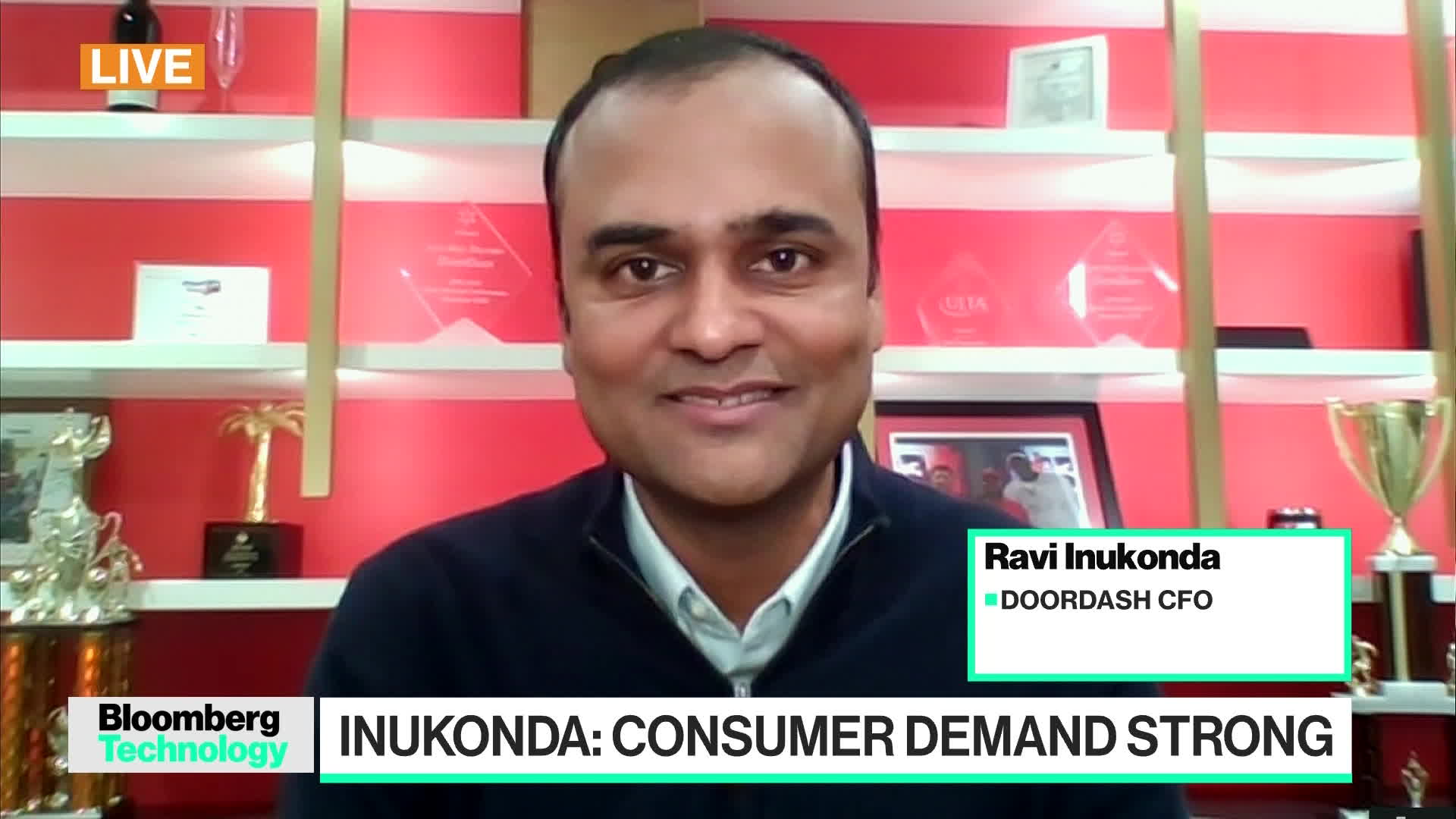 Watch DoorDash CFO: 2023 'Inflection' Year in Growth, Profit - Bloomberg