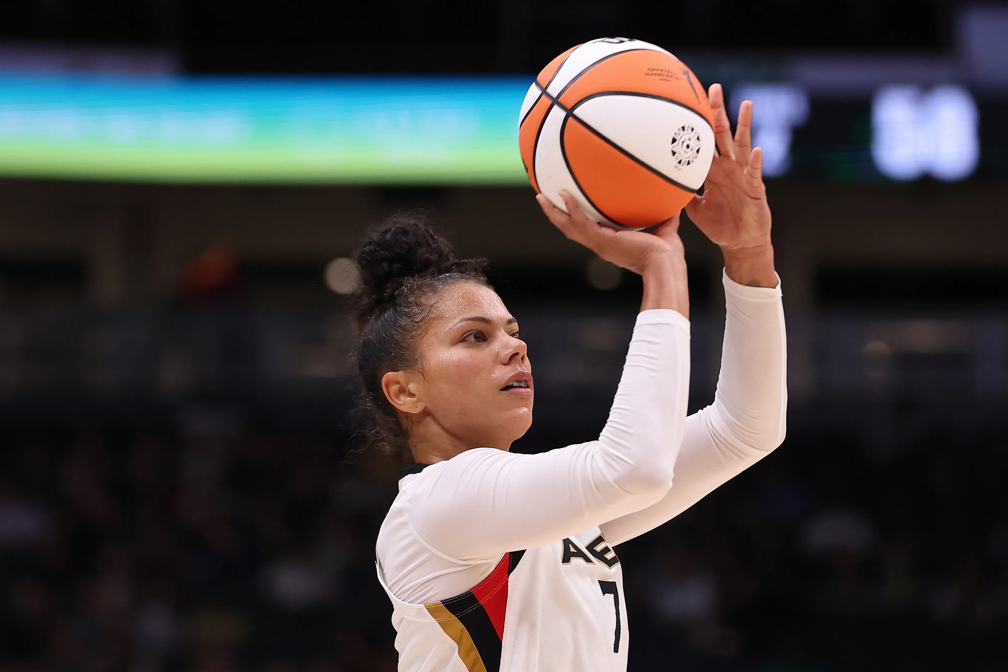 WNBA Las Vegas Aces' Alysha Clark on Investing, Beyonce Owning a Team ...