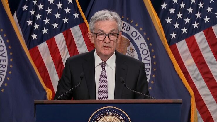 FOMC、0.25ポイント利上げ－パウエル議長は停止の可能性示唆 - Bloomberg