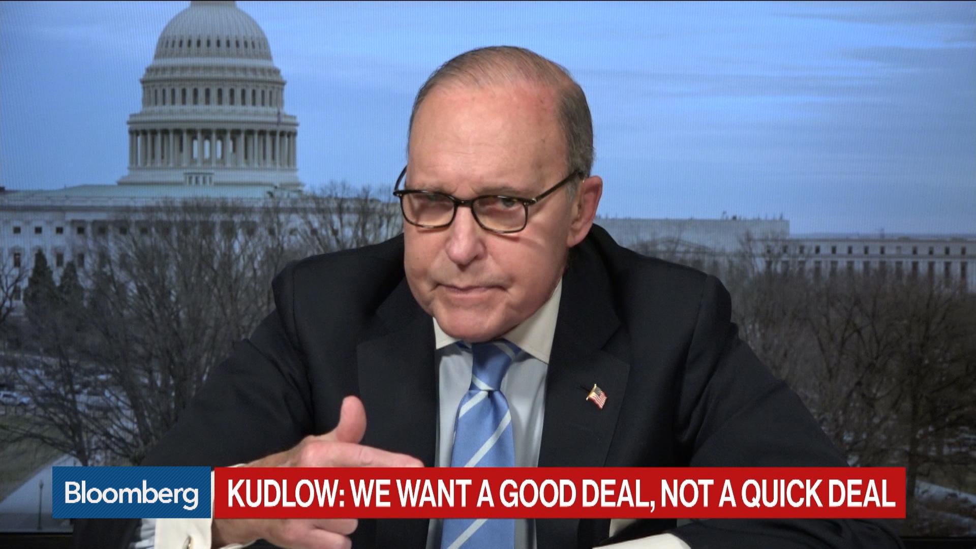 Watch NEC's Kudlow on Jobs Report, Europe, and China Trade Talks - Bloomberg