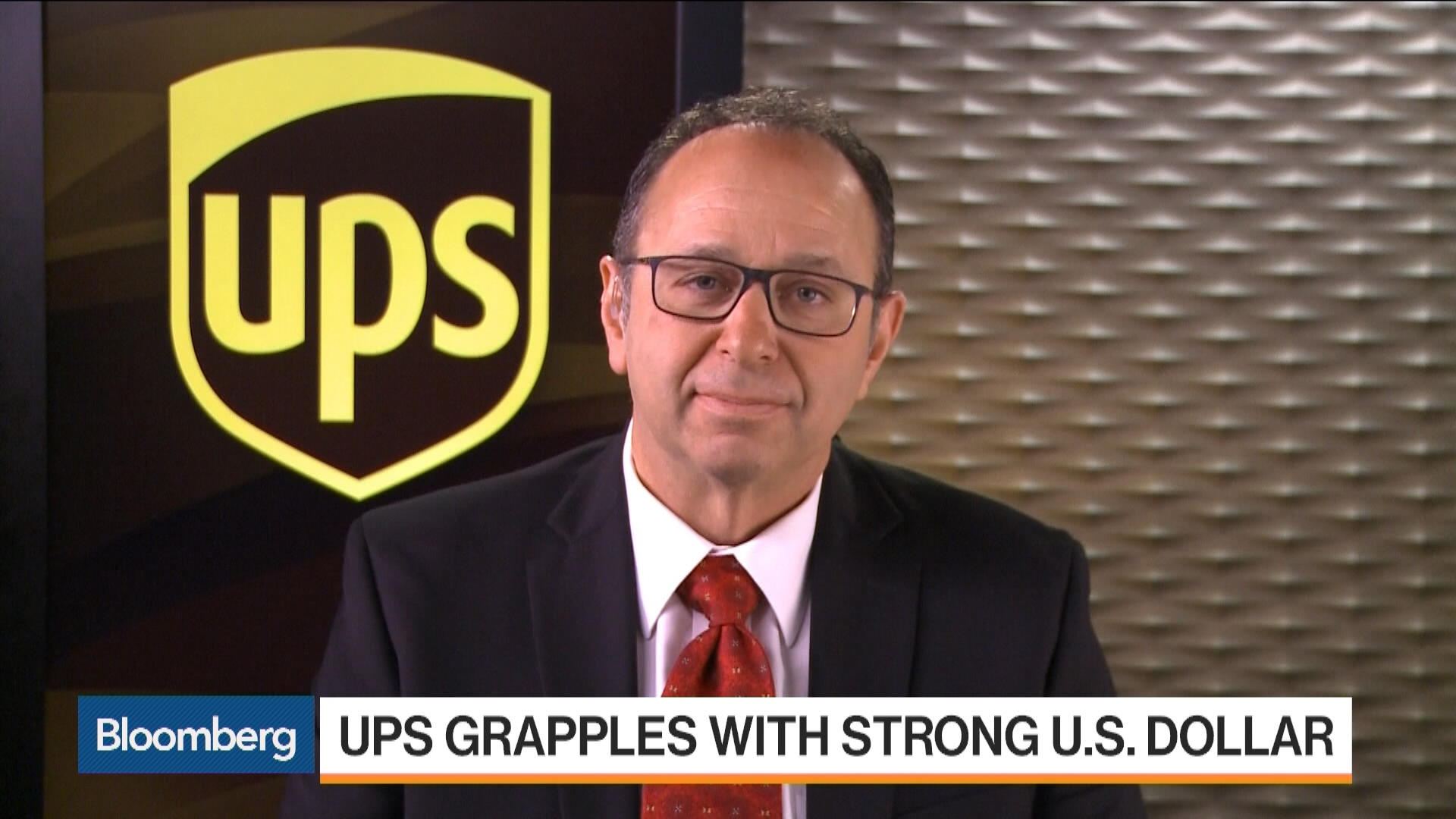 Watch UPS Grapples With Stronger U.S. Dollar - Bloomberg