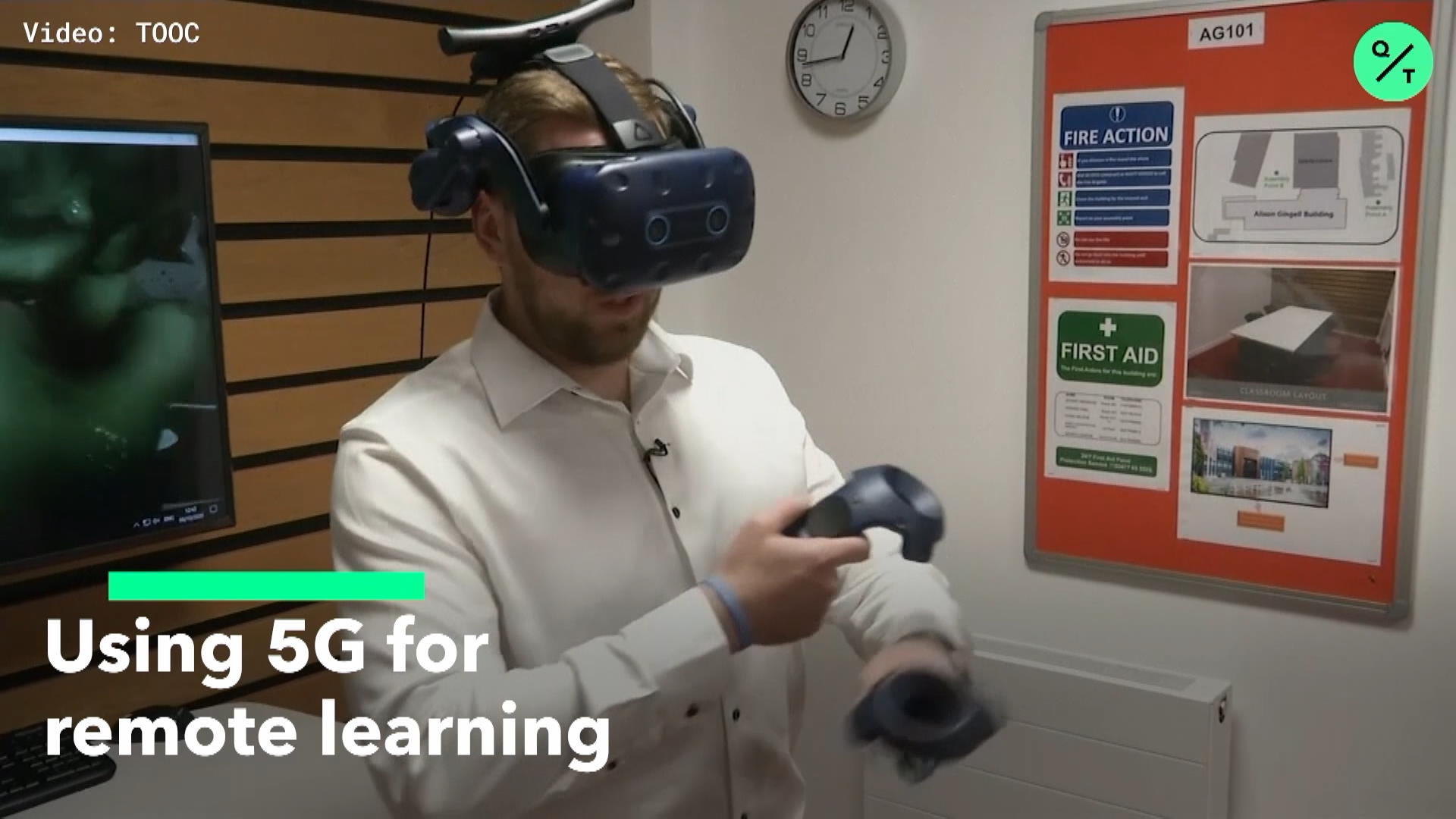 Watch 5G Brings Immersive Remote Learning - Bloomberg