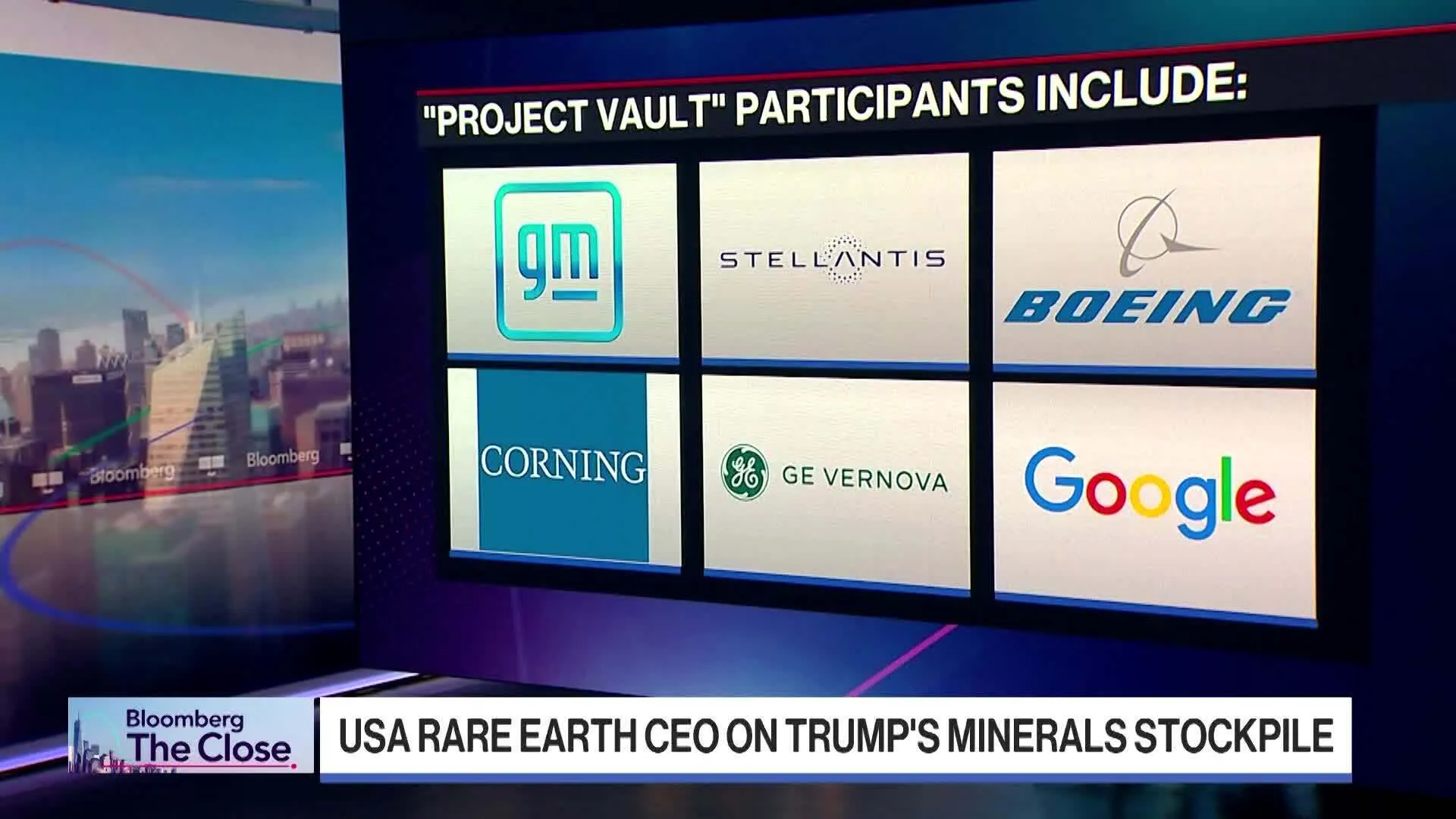 Watch USA Rare Earth CEO: $3B in Possible Funds to Speed Plans - Bloomberg