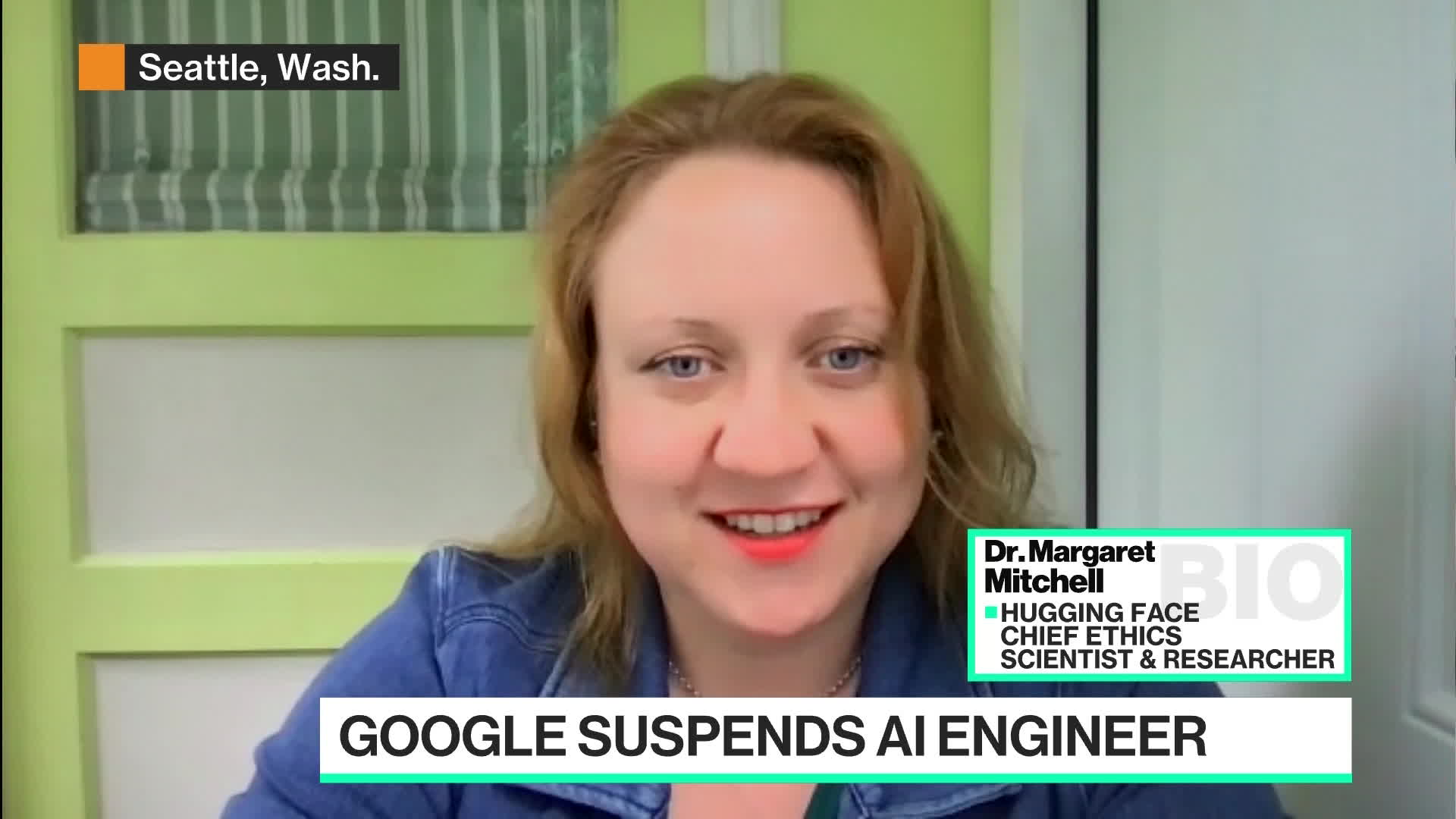 Watch Former Google Researcher on Sentient Bots, AI Risks - Bloomberg