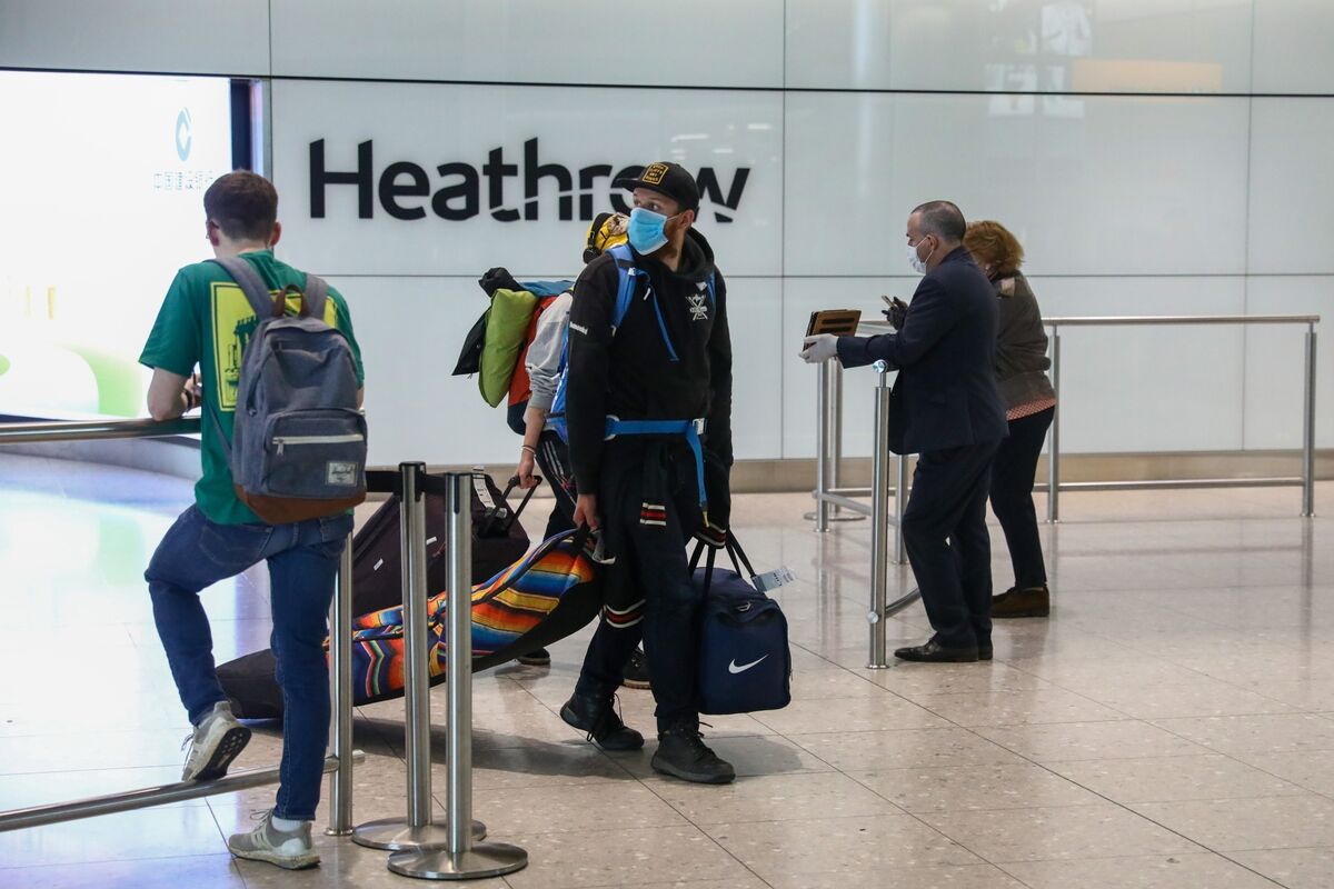 Heathrow Says Quarantine Testing Is Possible by September - Bloomberg