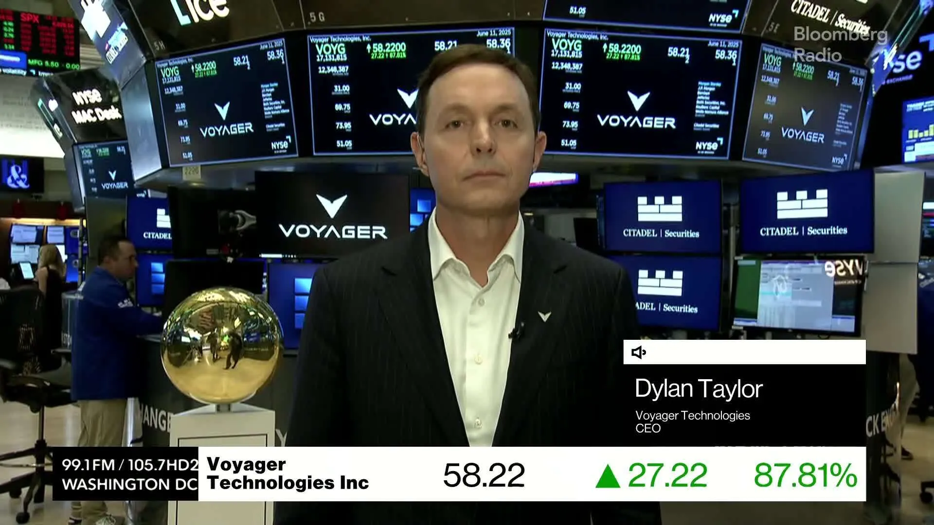 Watch Voyager Technologies Surges After Upsized IPO - Bloomberg