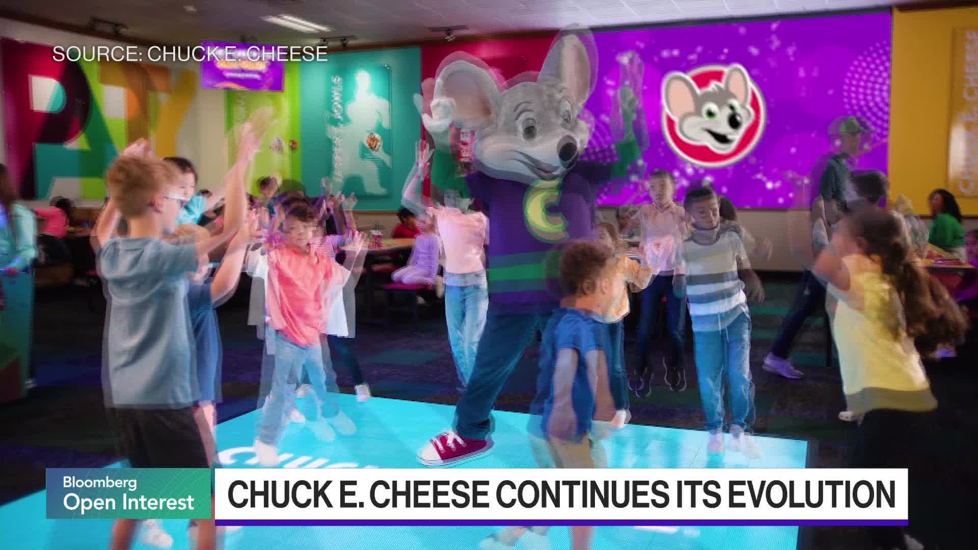 Watch Chuck E. Cheese on the Entertainment Restaurant Remodel - Bloomberg