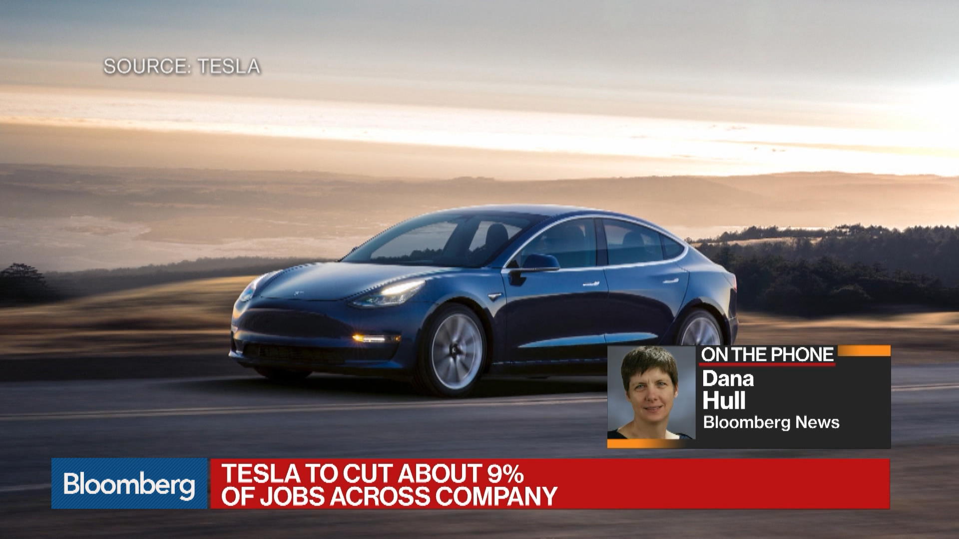 Watch Tesla Cutting 9% of Jobs Across Company - Bloomberg