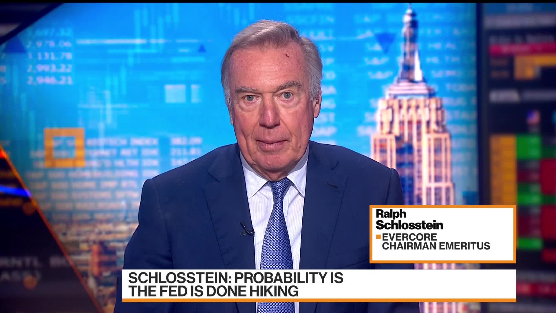 Watch Bonds Are Very Attractive, Evercore's Schlosstein Says - Bloomberg