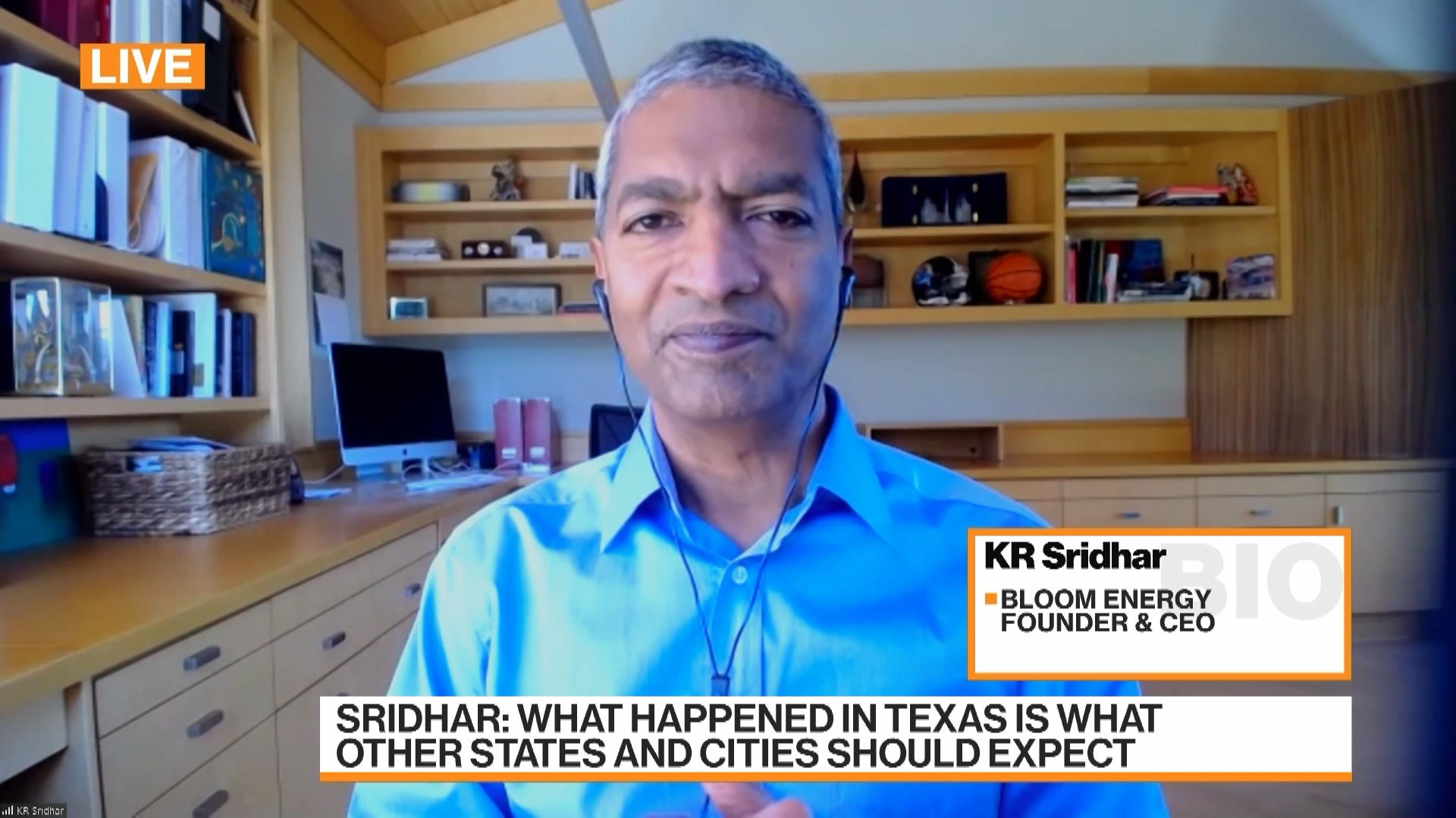 Watch U.S. Hasn't Invested Enough in Energy Resiliency: Bloom Energy ...