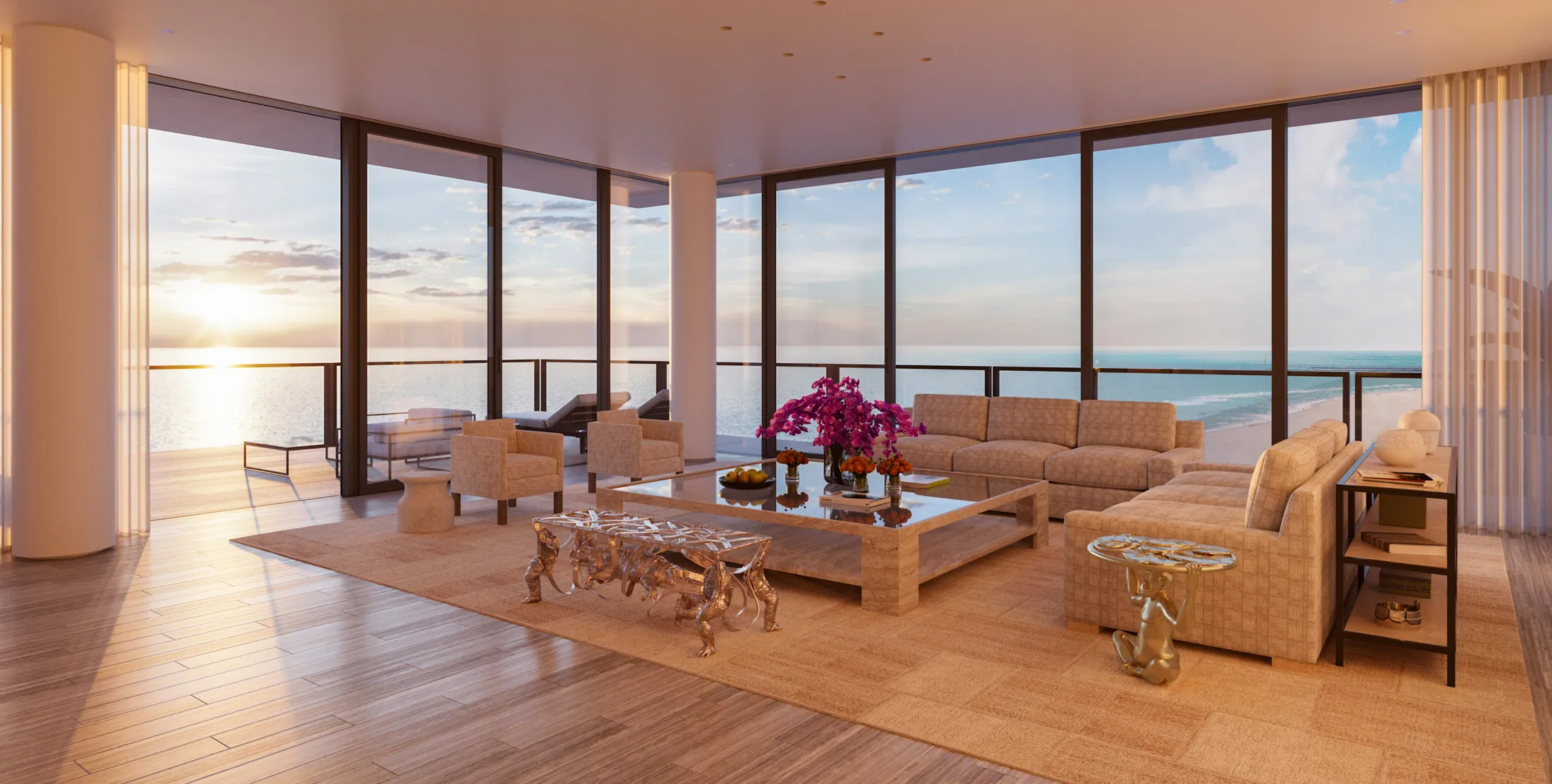 Miami Beach Condo Interiors
