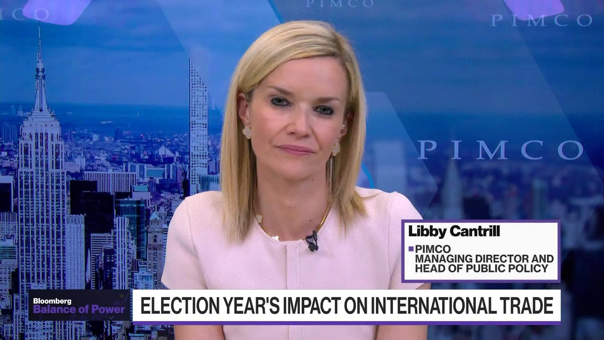 Watch Libby Cantrill on China Trade Policy Under Biden, Trump - Bloomberg