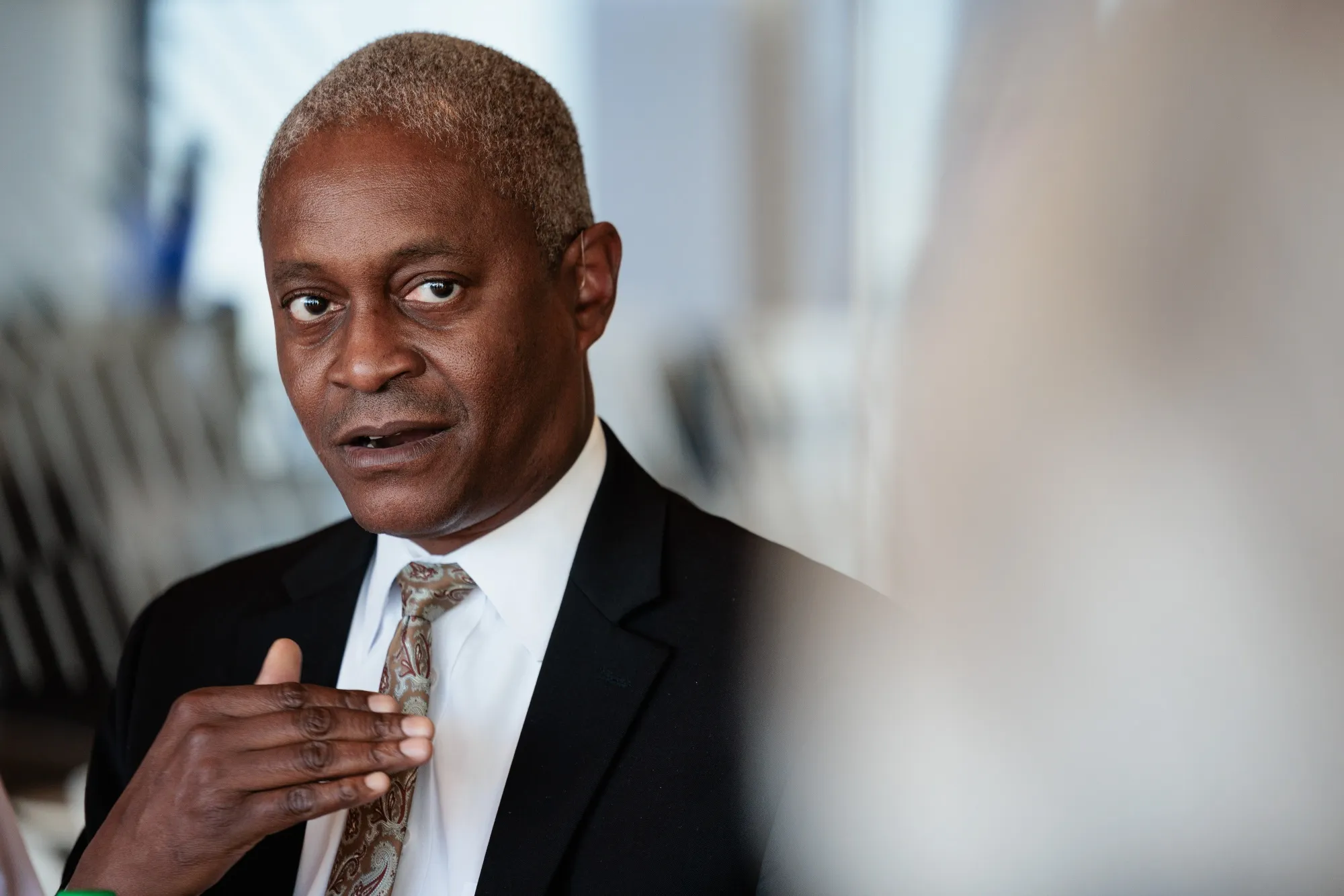 Fed’s Raphael Bostic Says He’ll Likely Support Interest-Rate Cut by End ...