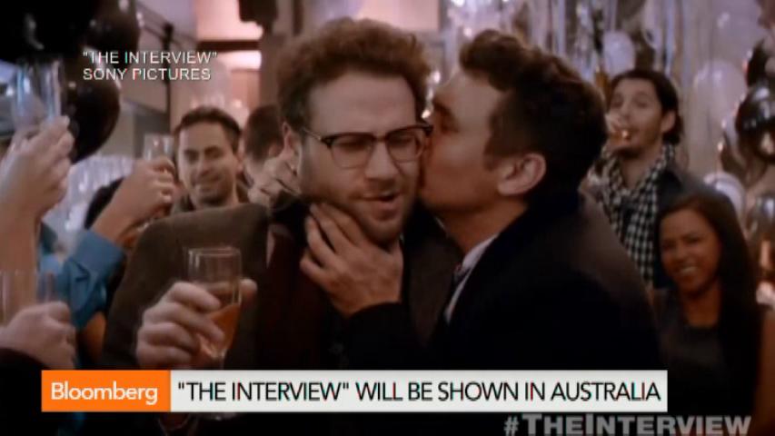 Watch Hacked: Sony Cancels Interviews With `The Interview' Crew - Bloomberg