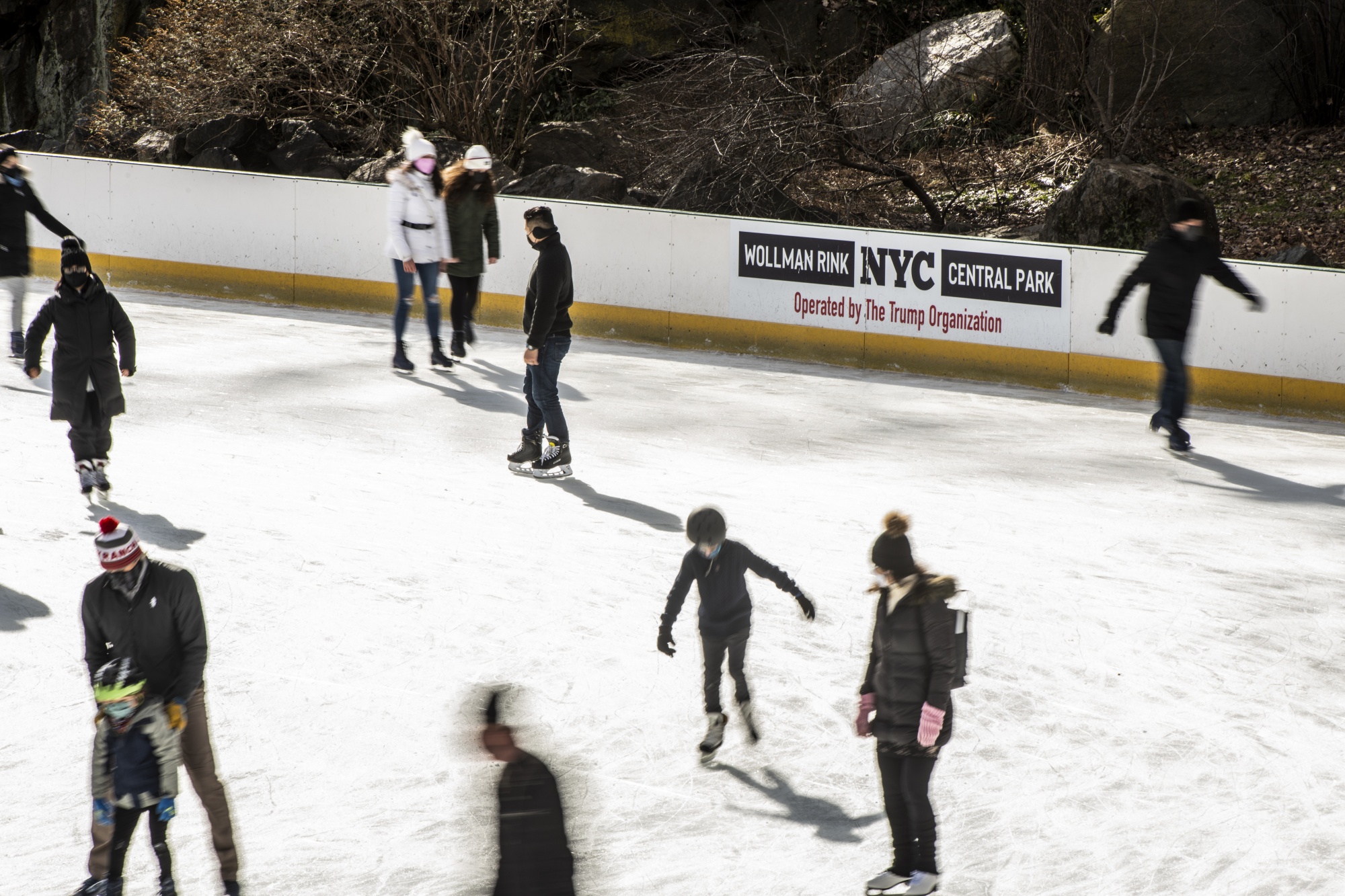 Harris, Blitzer in Group Replacing Trump for NYC Skating Rink - Bloomberg