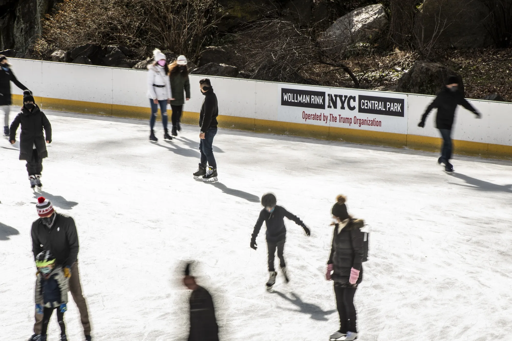 Harris, Blitzer in Group Replacing Trump for NYC Skating Rink - Bloomberg