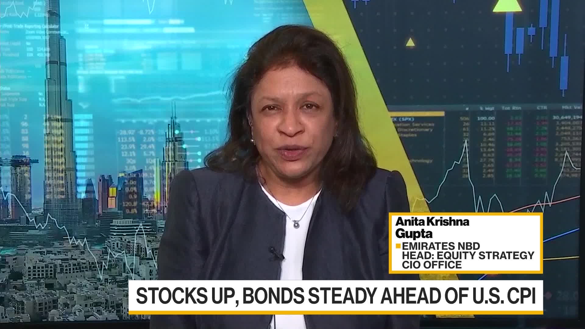 Watch Emirates NBD's Gupta: We're Positive Financials - Bloomberg