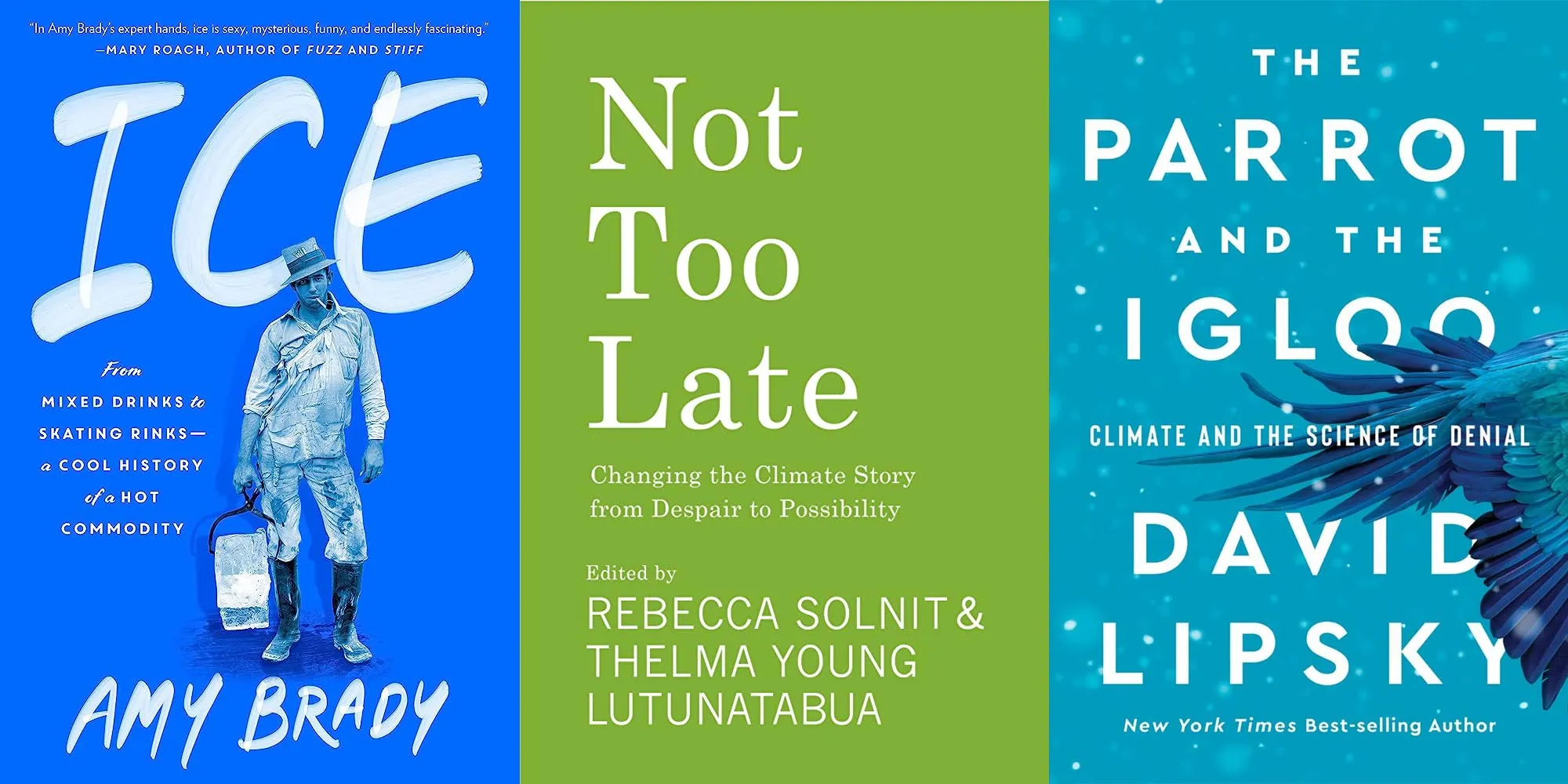 3 New Books on Climate Change That Won't Bum You Out, Reviewed - Bloomberg