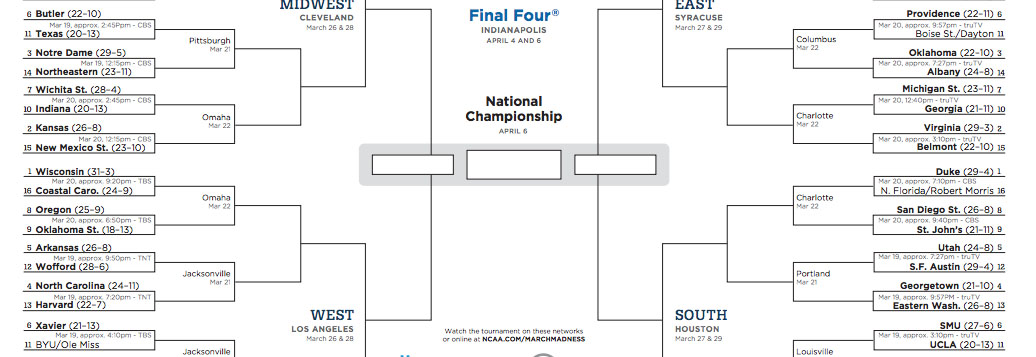 What if March Madness Were Played With Presidential Candidates? - Bloomberg