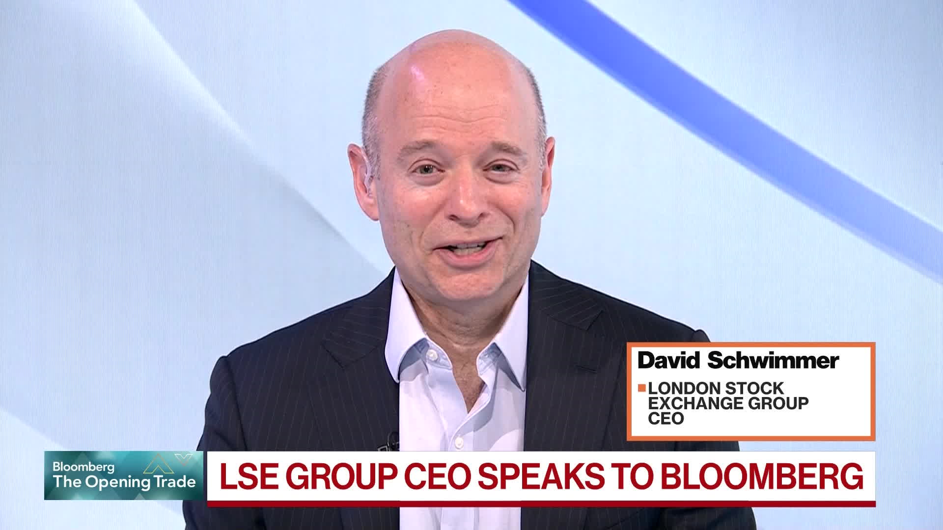 Watch LSE Group CEO Says IPO Pipeline ‘Encouraging’ - Bloomberg