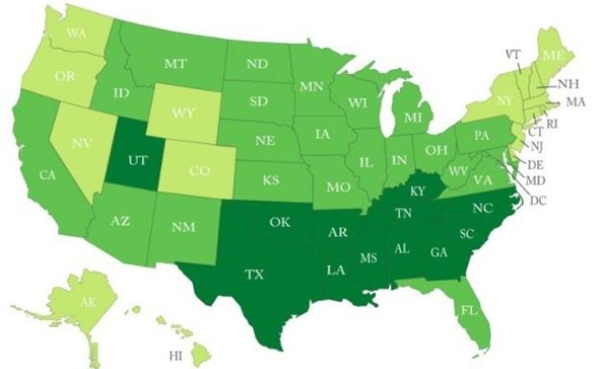 Welfare States Map