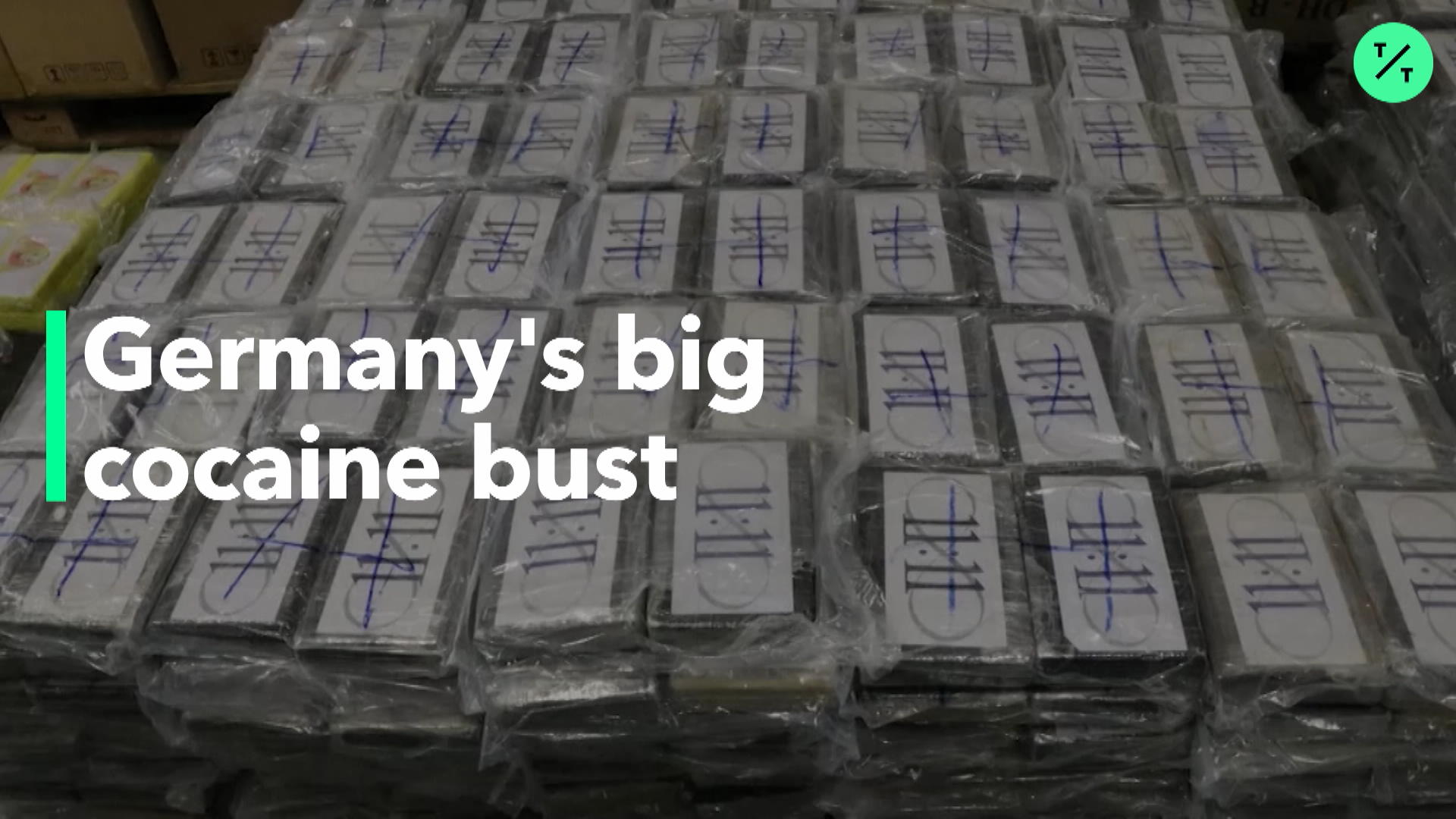 Watch Germany Officials Seize $1.1B of Cocaine - Bloomberg