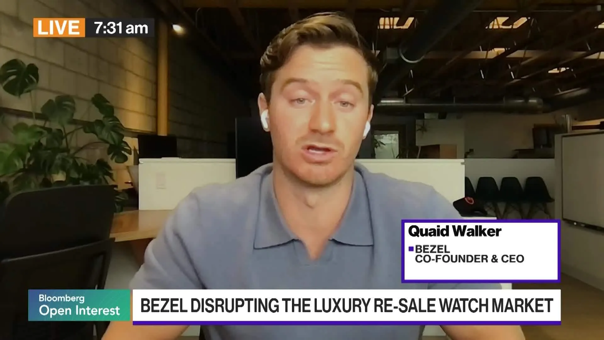 Watch Bezel Disrupting the Luxury Re-Sale Watch Market - Bloomberg