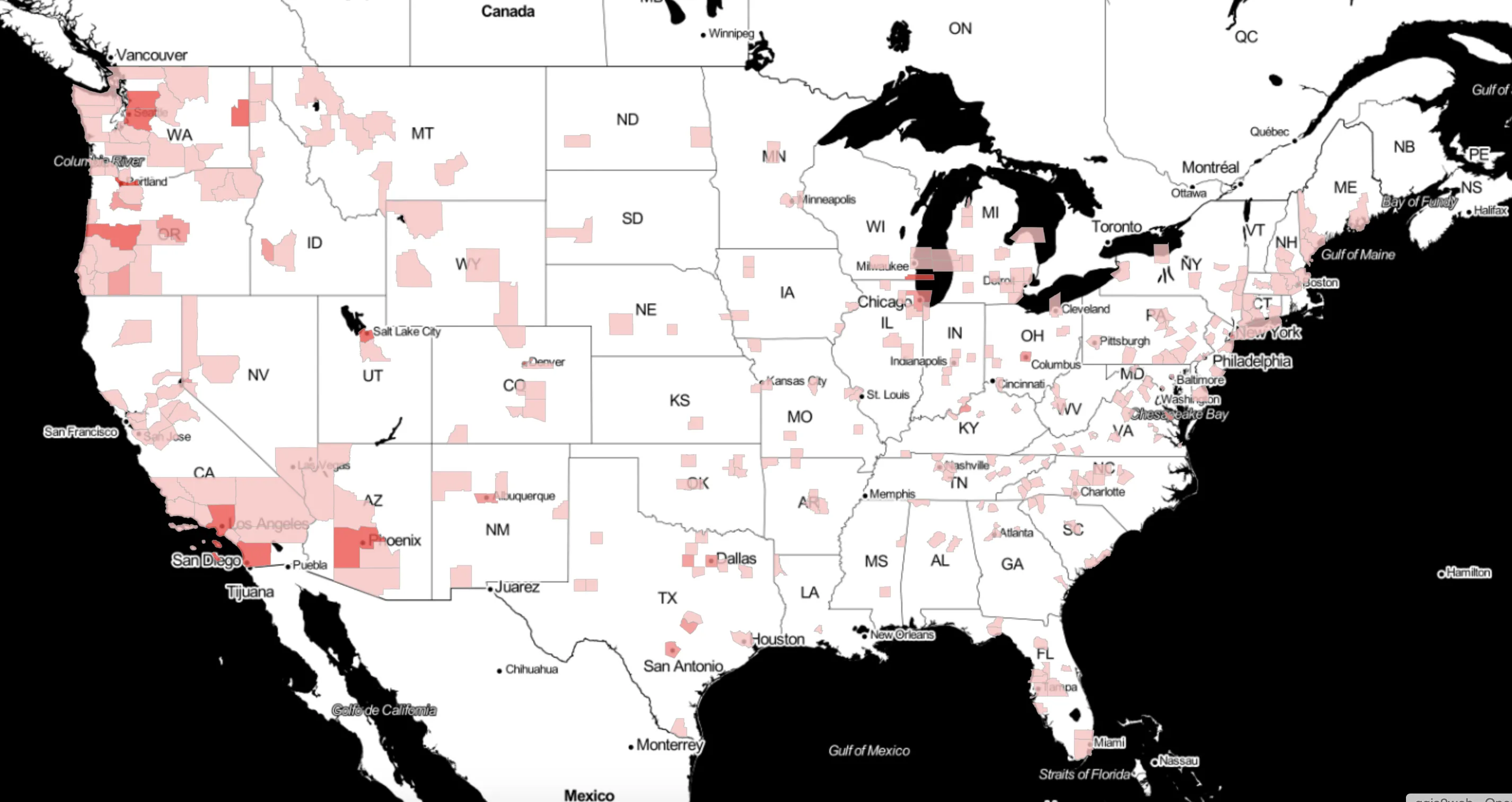 MapLab: The Spread of Far-Right Vigilantism - Bloomberg
