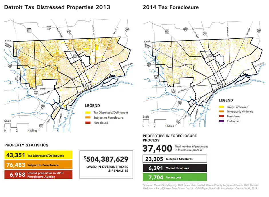 Detroit Abandoned Buildings Map A Tour Thru Abandoned Deserted Detroit