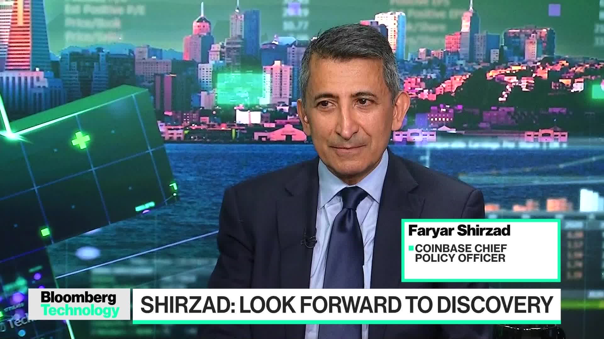Watch Coinbase's Shirzad: Industry Needs to Grow in US - Bloomberg