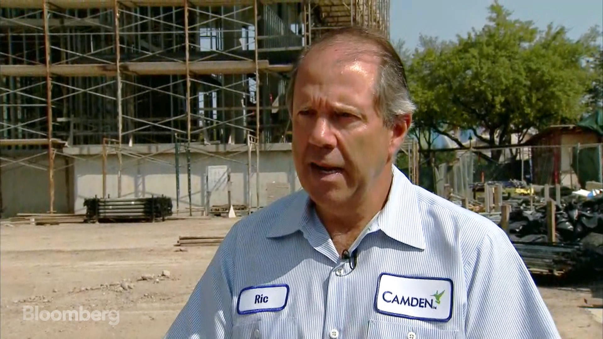 Watch Camden Living CEO Says Harvey Changed Houston Housing - Bloomberg