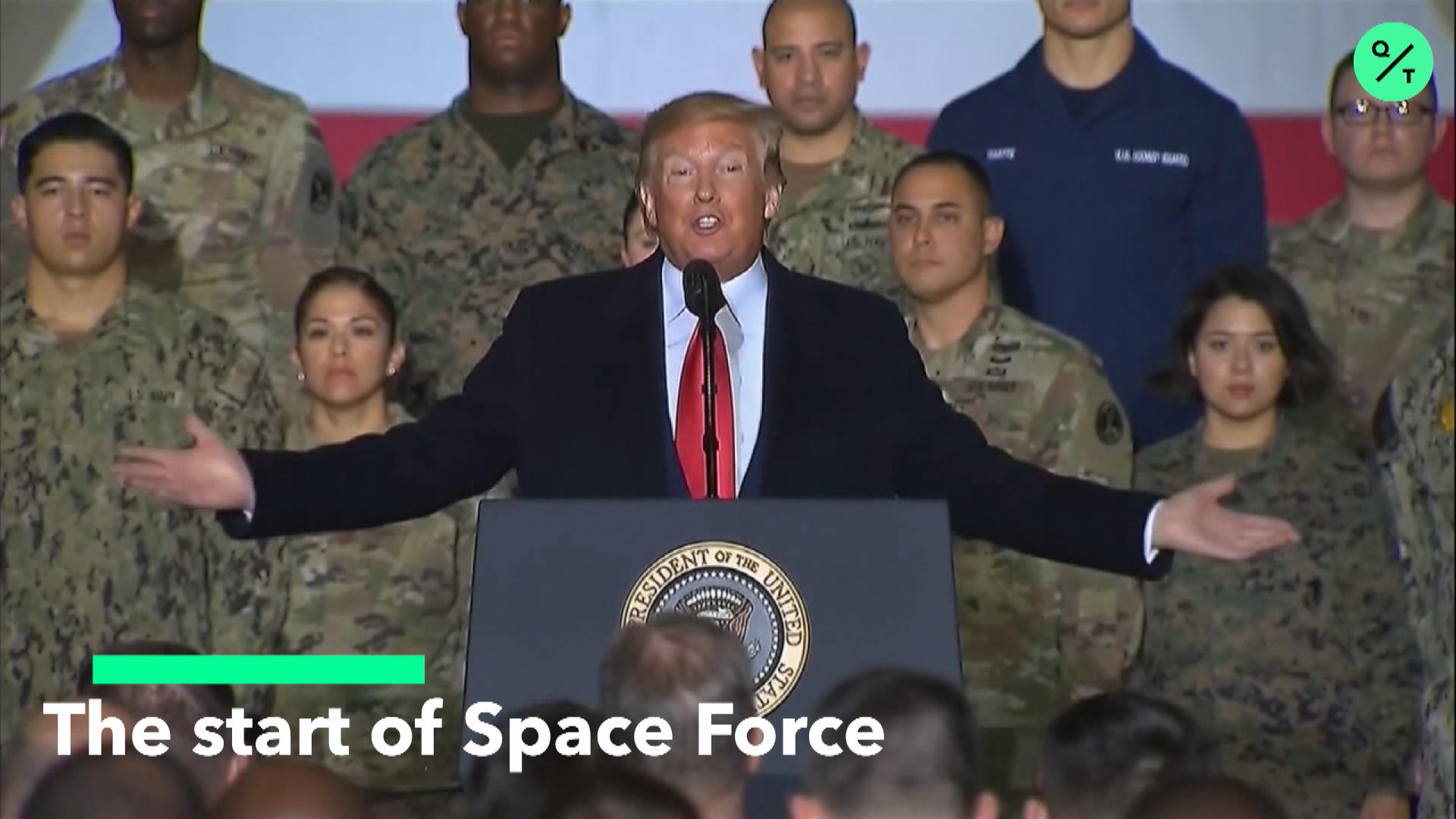 Watch The Start of Space Force - Bloomberg