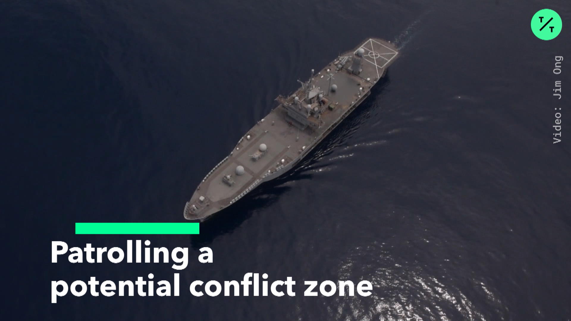 Watch Patrolling A Potential Conflict Zone - Bloomberg