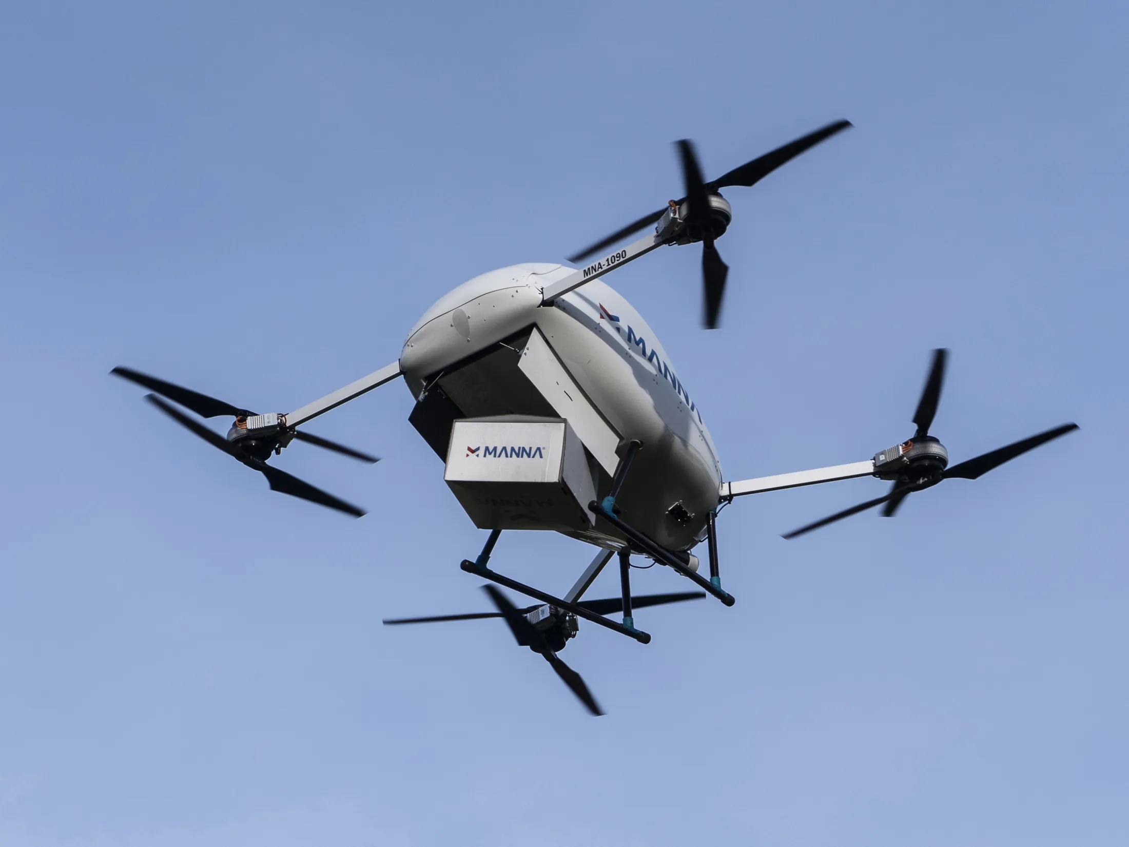Drone Delivery Irish Startup Manna Launches Food Delivery Test Bloomberg