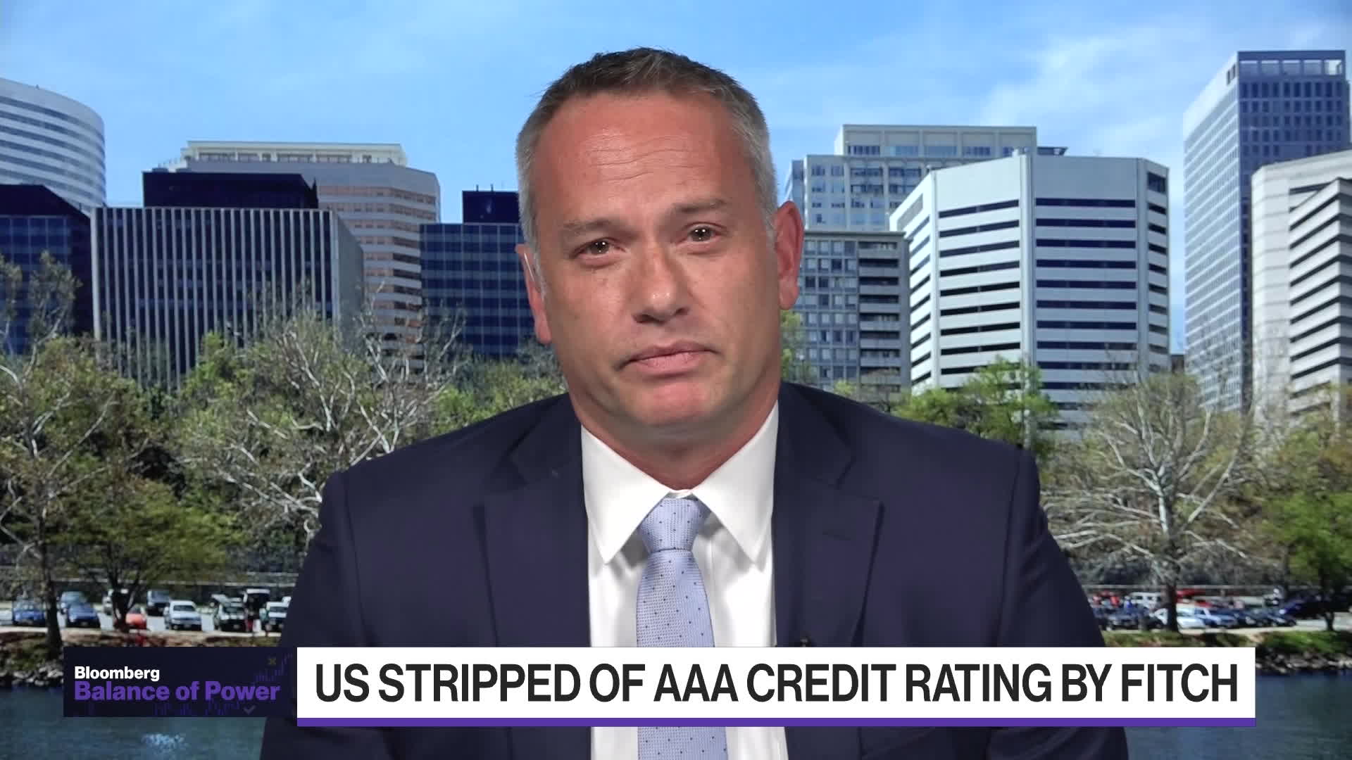 Watch Ben Harris On US Fitch Credit Downgrade - Bloomberg