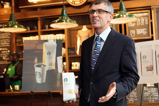 No Jokes, Please: Starbucks Says Blonde Is Catching On - Bloomberg