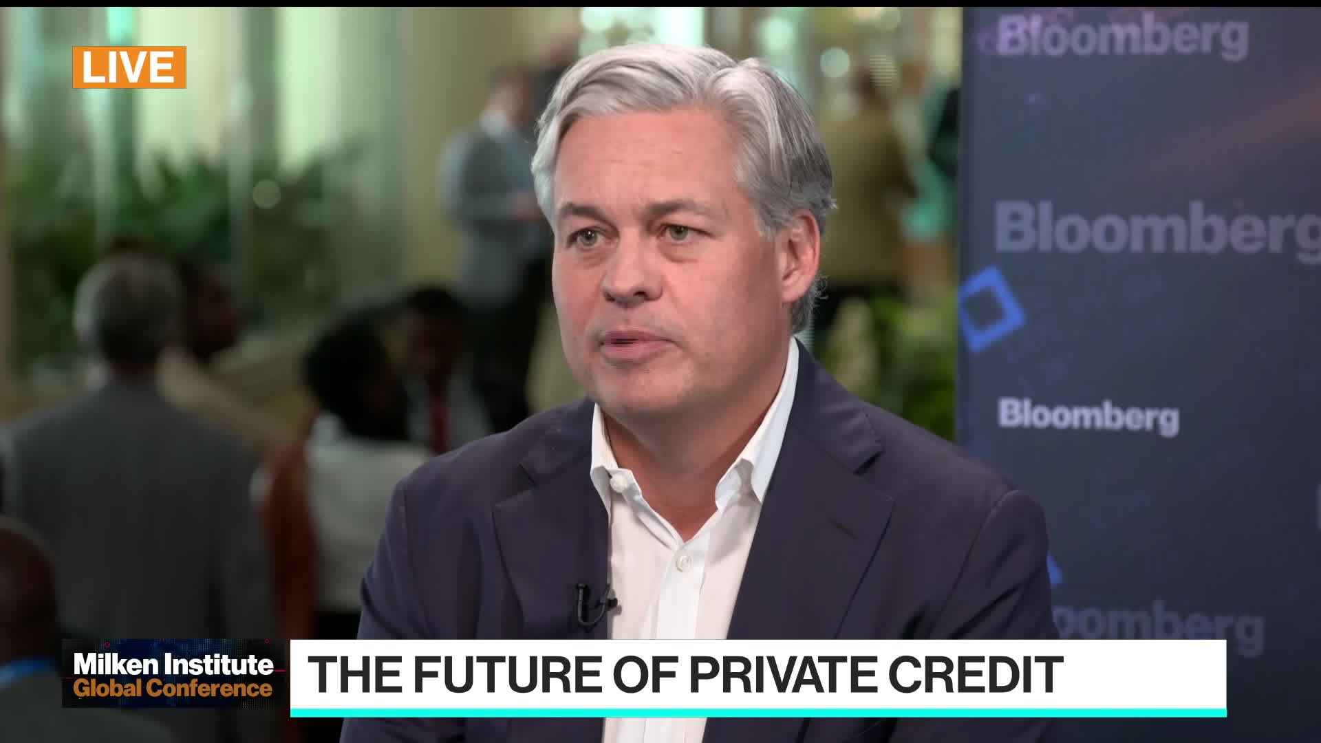 Watch Ares Capital CEO: Private Credit a Haven Amid Volatility - Bloomberg