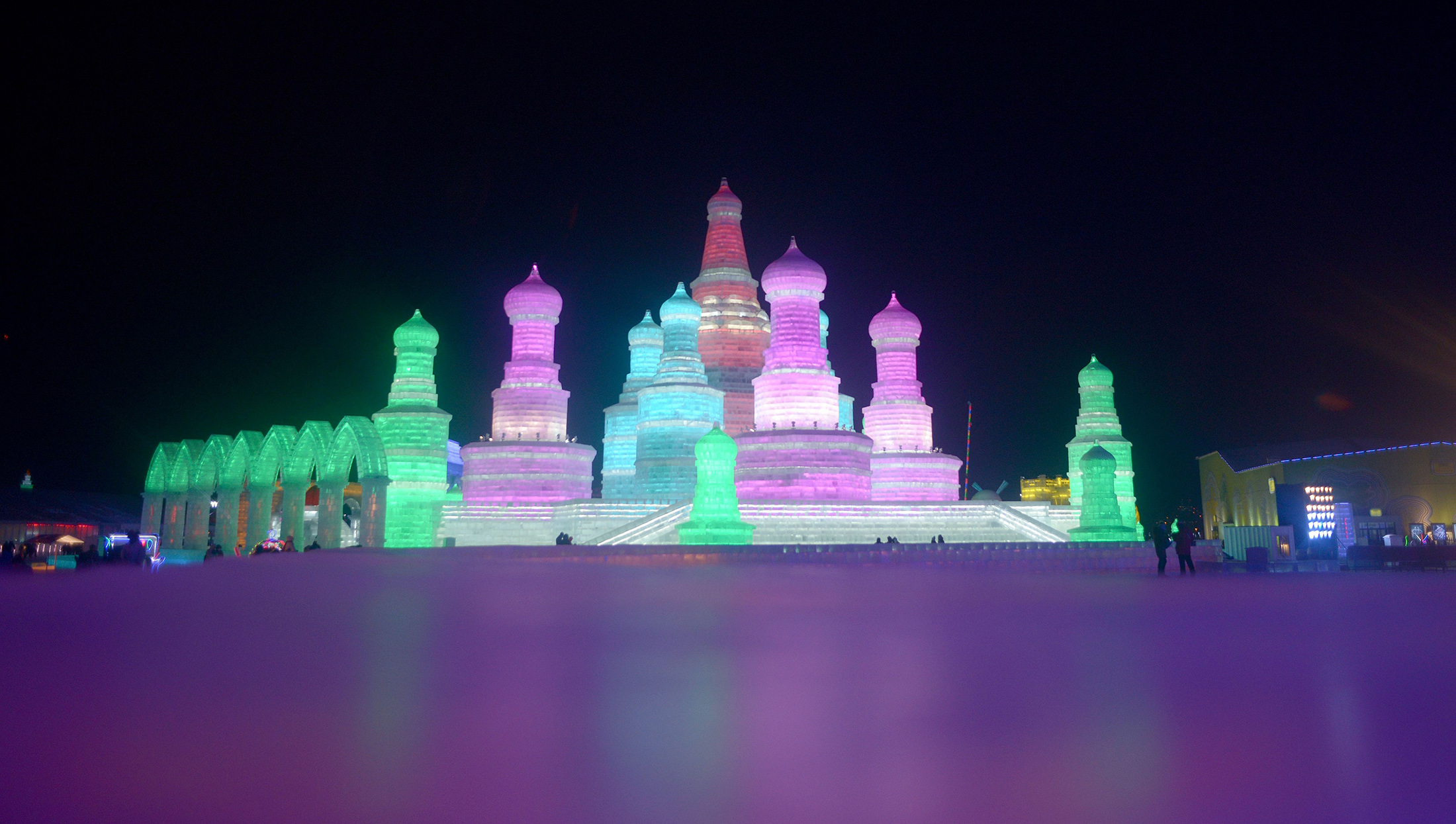 The World's Coolest and Largest Winter Festival - Bloomberg