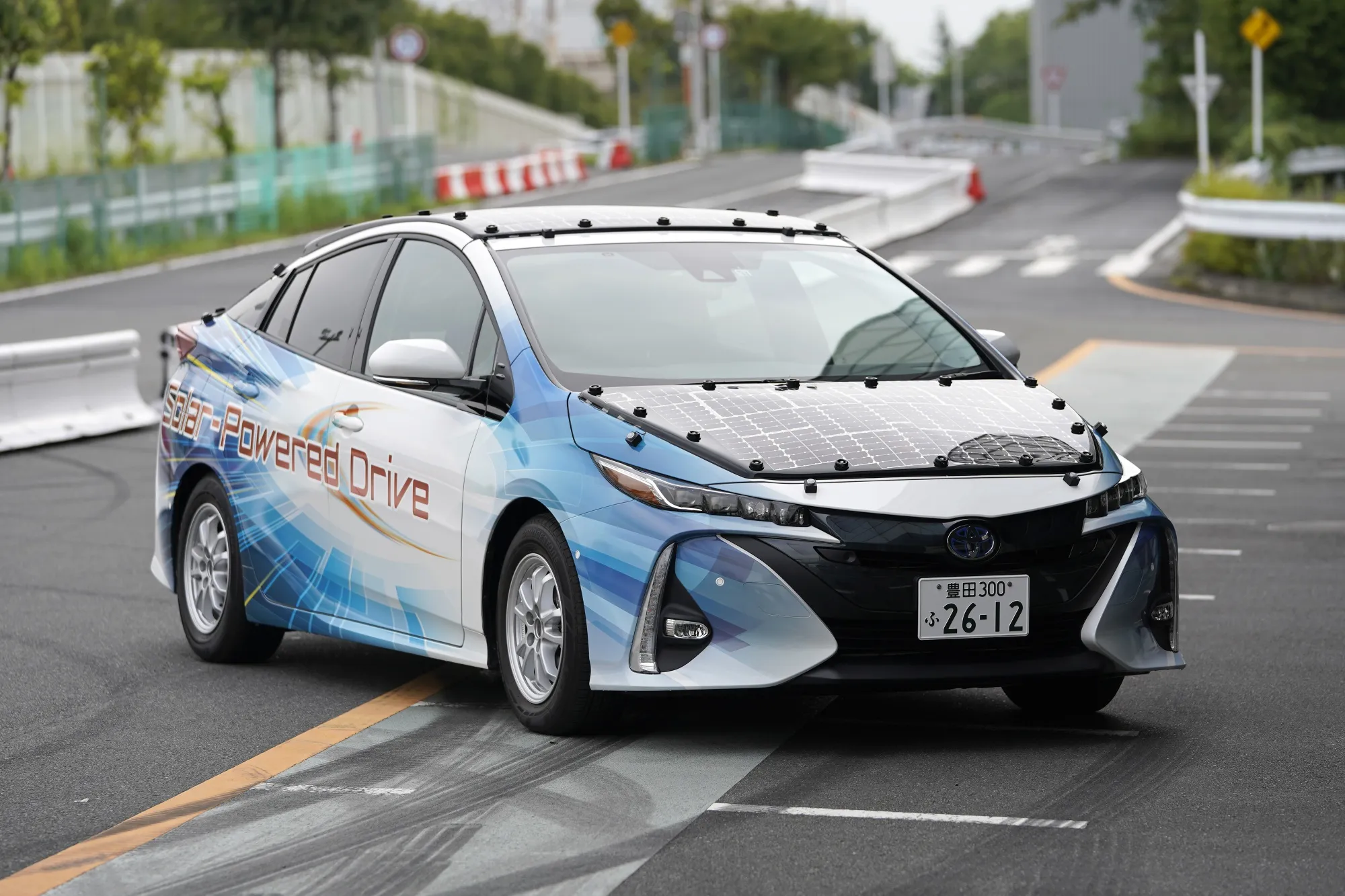Toyota solar powered car store