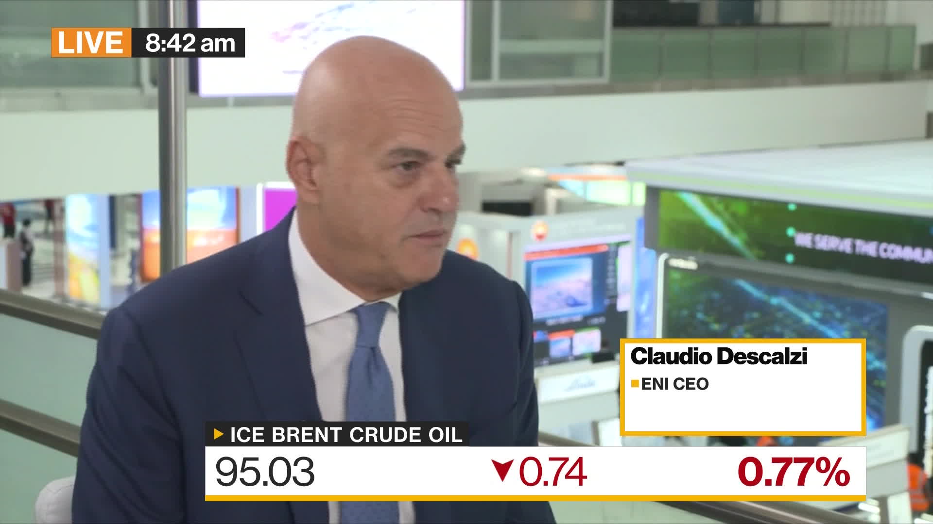 Watch Eni CEO: Europe's Falling Natural Gas Prices a 'Temporary ...