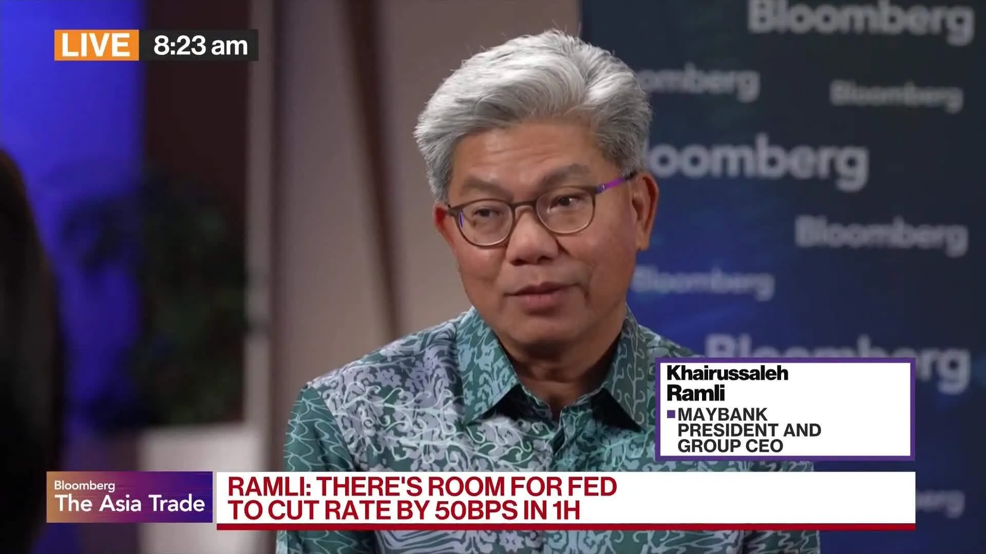 Watch Maybank CEO: Malaysia to Keep Rates Steady This Year - Bloomberg